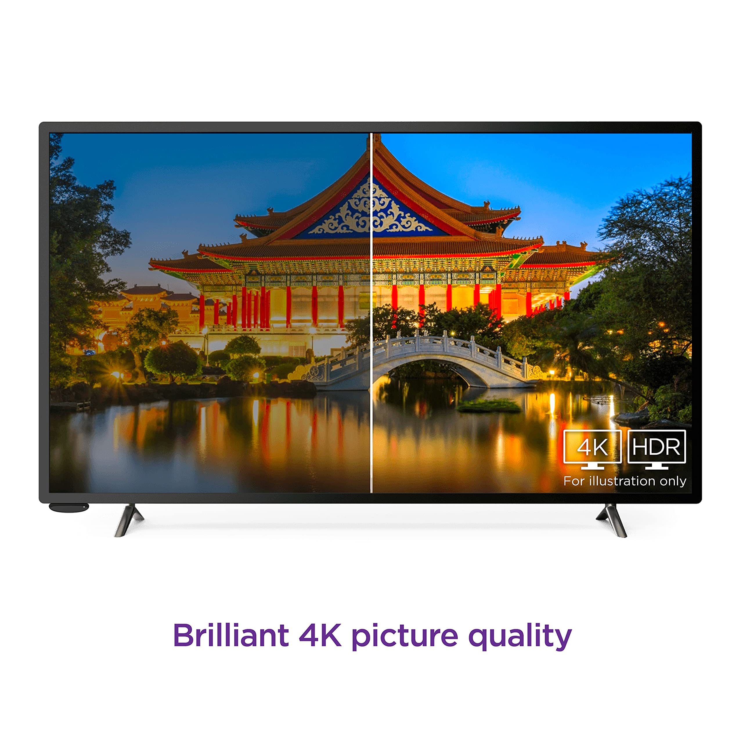 Roku Express 4K+ | Streaming Media Player HD/4K/HDR with Smooth Wireless Streaming and Roku Voice Remote with TV Controls, Includes Premium HDMI® Cable