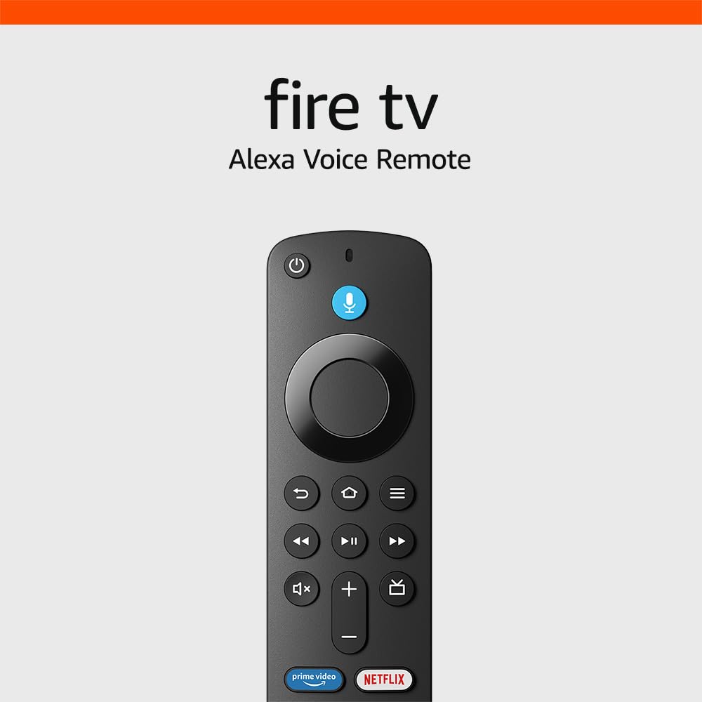 Alexa Voice Remote (3rd Gen) with TV controls, Requires compatible Fire TV device, 2021 release