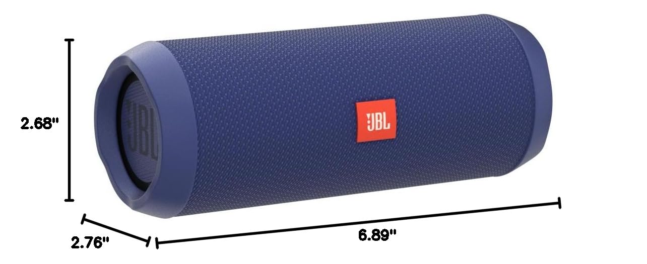 JBL Flip 4, Black - Waterproof, Portable & Durable Bluetooth Speaker - Up to 12 Hours of Wireless Streaming - Includes Noise-Cancelling Speakerphone, Voice Assistant & JBL Connect+
