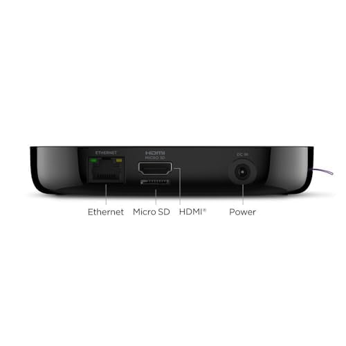 Roku Ultra LT 4K/HDR/HD Streaming Player with Enhanced Voice Remote, Ethernet, MicroSD with Premium 6FT 4K Ready HDMI Cable