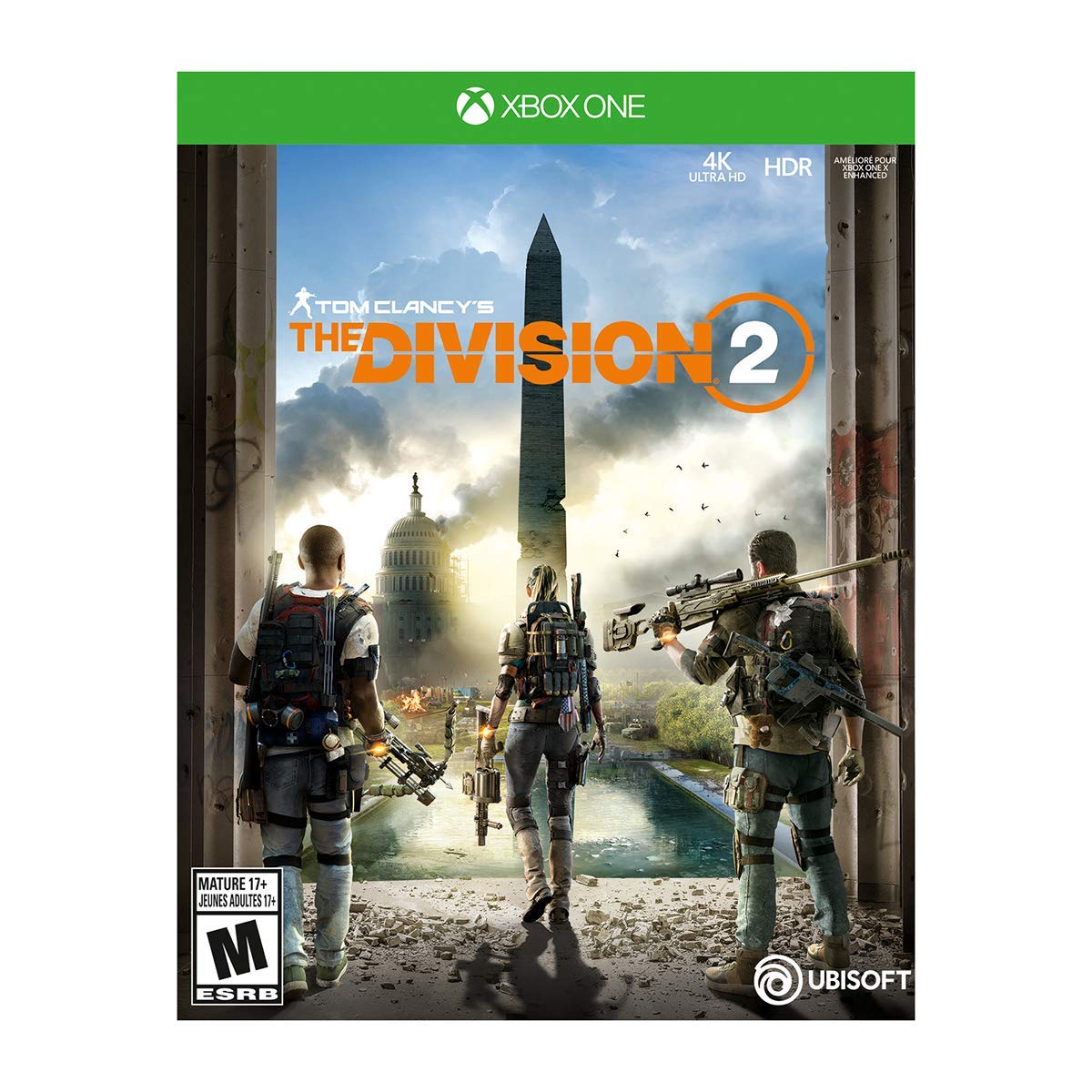 Xbox One X 1TB Console - Tom Clancy's The Division 2 Bundle (Renewed) (2017 Model)