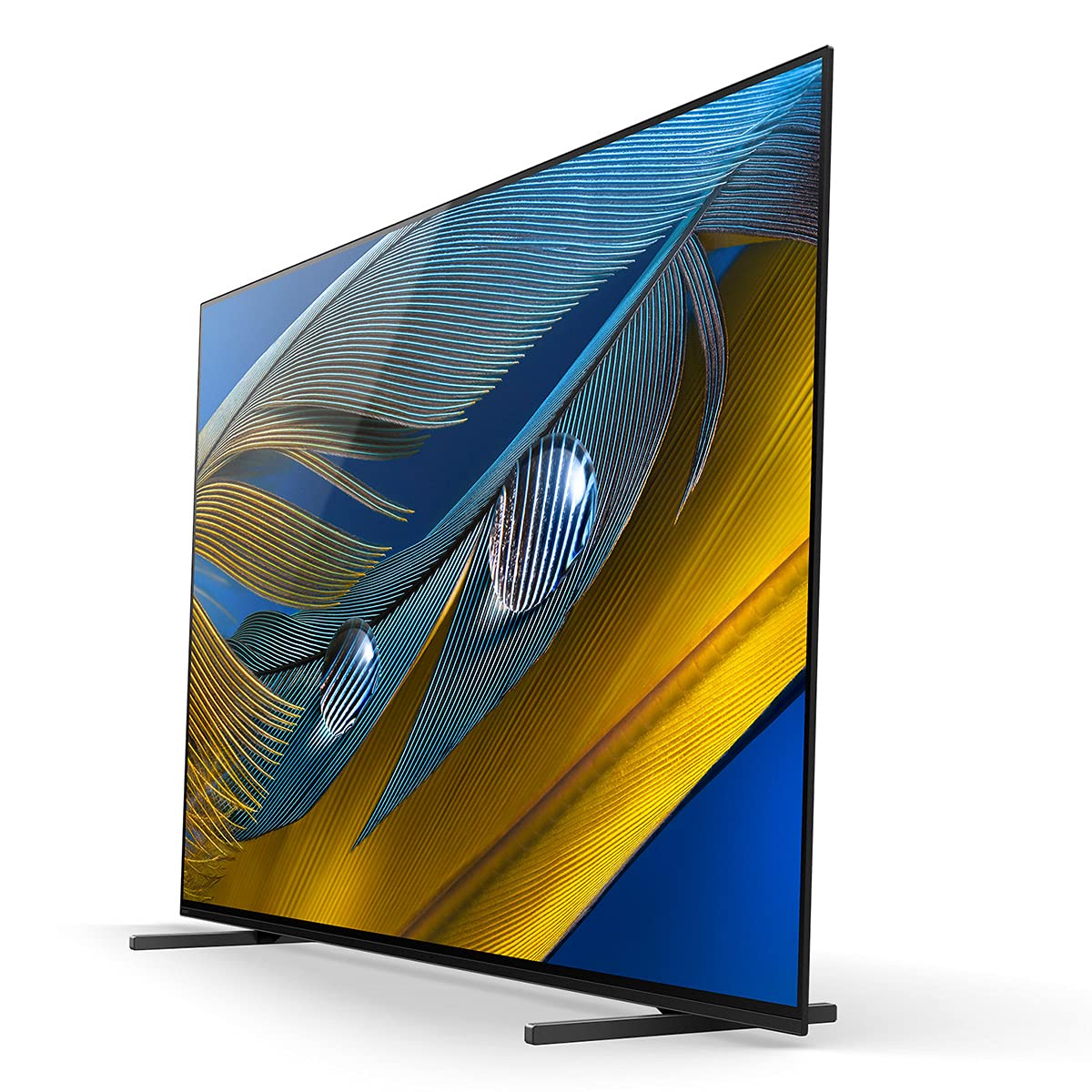 Sony A80J 77 Inch TV: BRAVIA XR OLED 4K Ultra HD Smart Google TV with Dolby Vision HDR and Alexa Compatibility XR77A80J- 2021 Model, Black