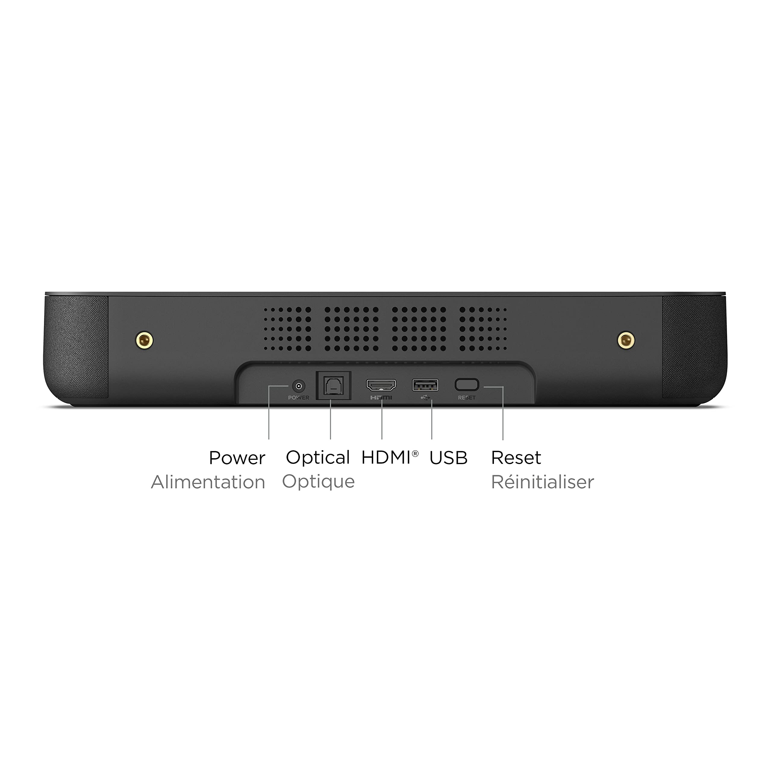 Roku Streambar | 4K/HD/HDR Streaming Media Player & Premium Audio, All In One, Includes Roku Voice Remote
