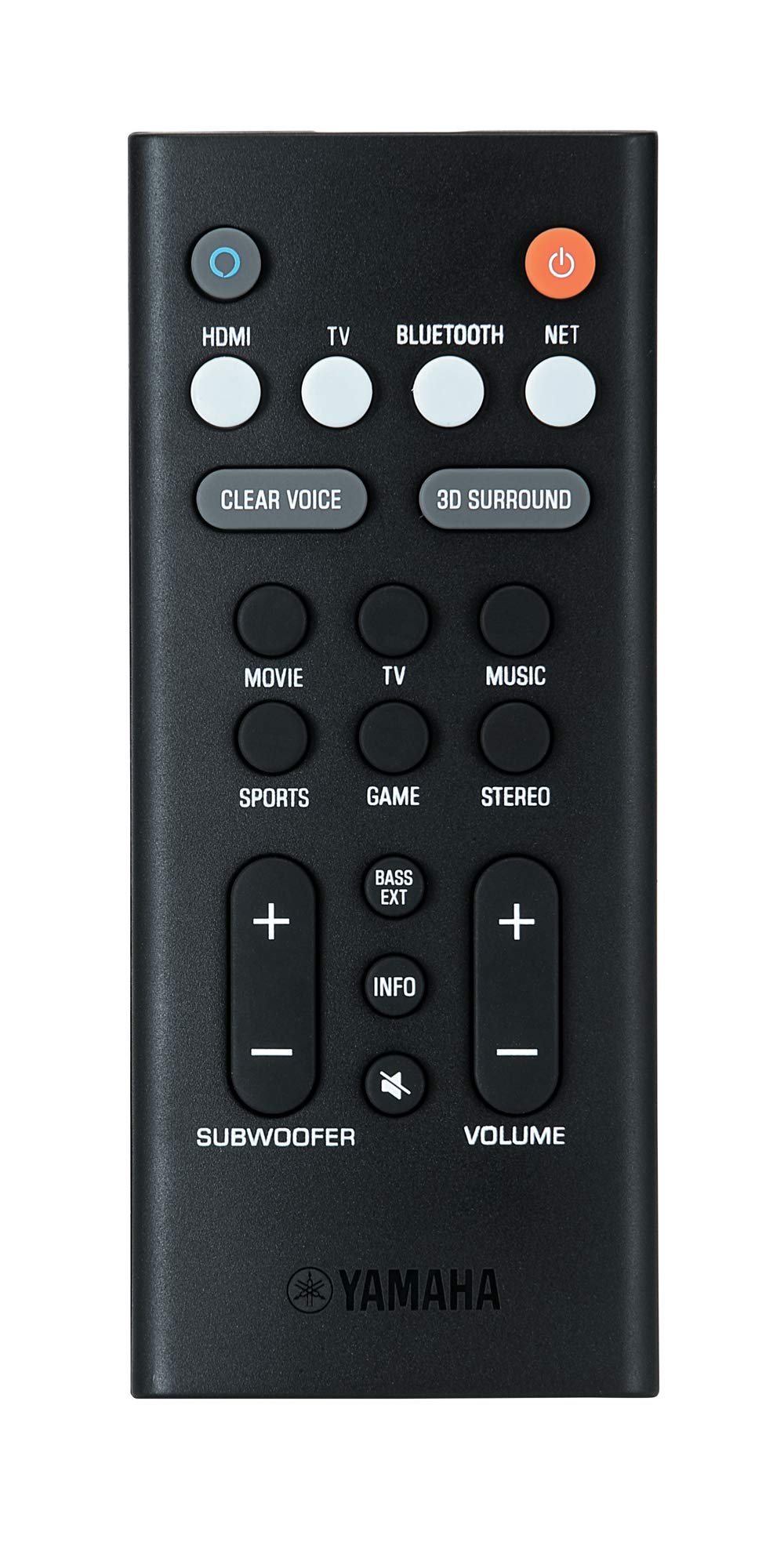 Yamaha ATS-2090 Sound Bar with Wireless Subwoofer, Bluetooth, and Alexa Voice Control Built-in (Renewed), Black