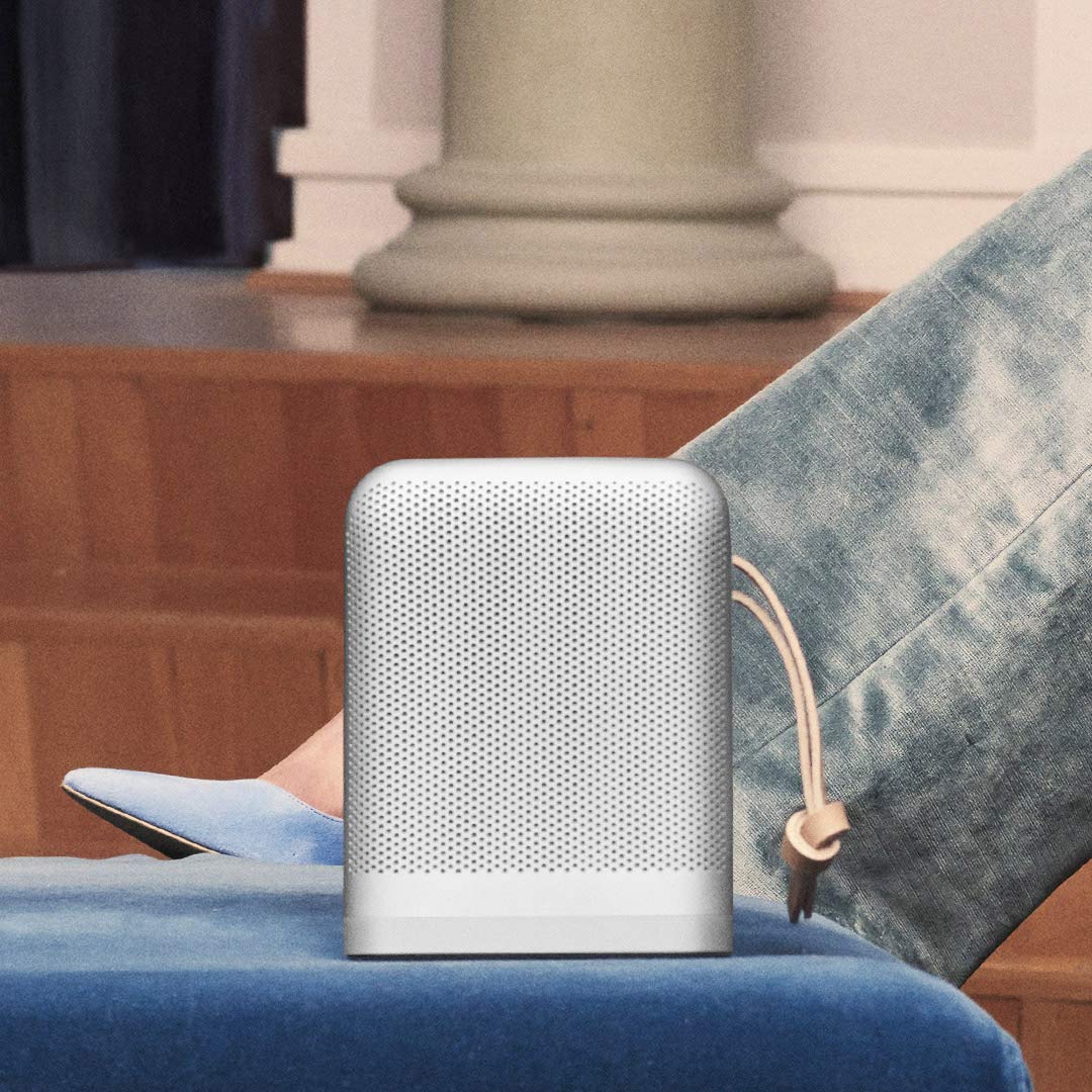 Bang & Olufsen Beoplay P6 Portable Bluetooth Speaker with Microphone, Natural