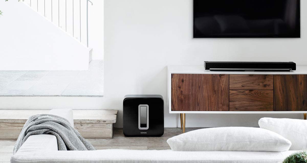 Sonos Sub - The Wireless Subwoofer for Deep Bass - Black
