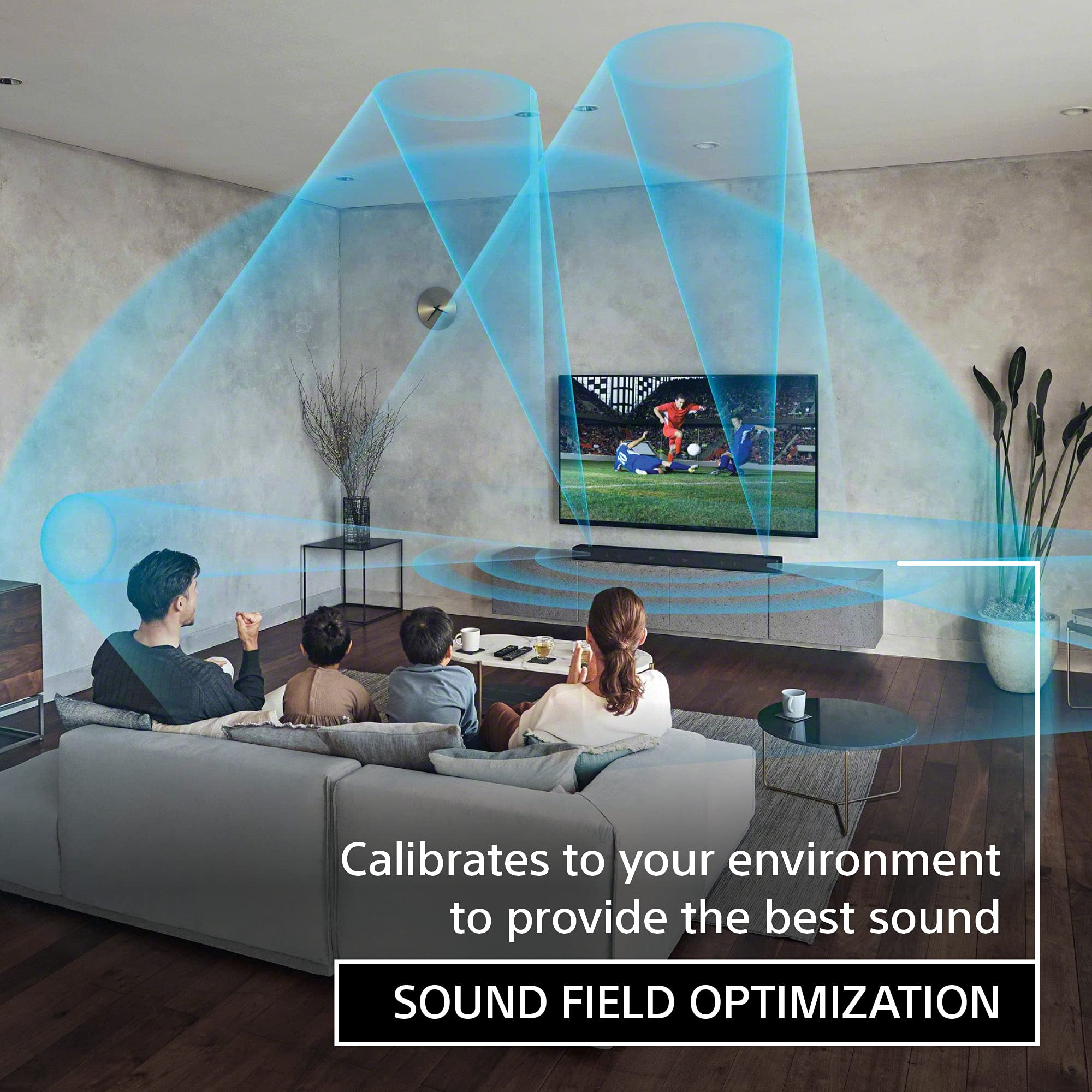 Sony HT-A7000 7.1.2ch 500W Dolby Atmos Sound Bar Surround Sound Home Theater with DTS:X and 360 Spatial Sound Mapping, works with Alexa and Google Assistant