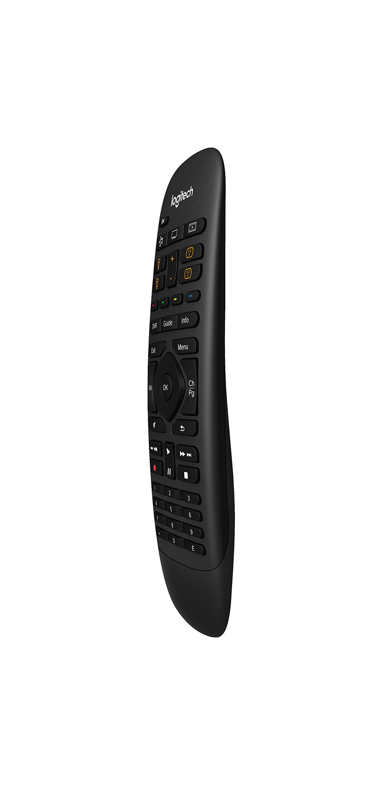 Logitech Harmony Smart Control with Smartphone App and Simple All in One Remote - Black