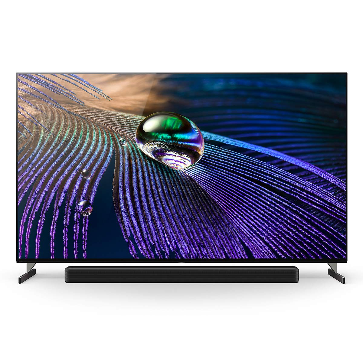 Sony A90J 55 Inch TV: BRAVIA XR OLED 4K Ultra HD Smart Google TV with Dolby Vision HDR and Alexa Compatibility XR55A90J- 2021 Model