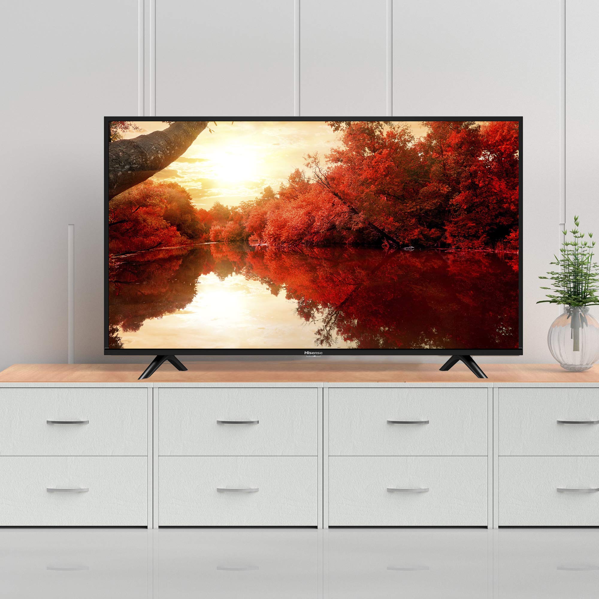 Hisense 40-Inch 40H5500F Class H55 Series Android Smart TV with Voice Remote (2020 Model)