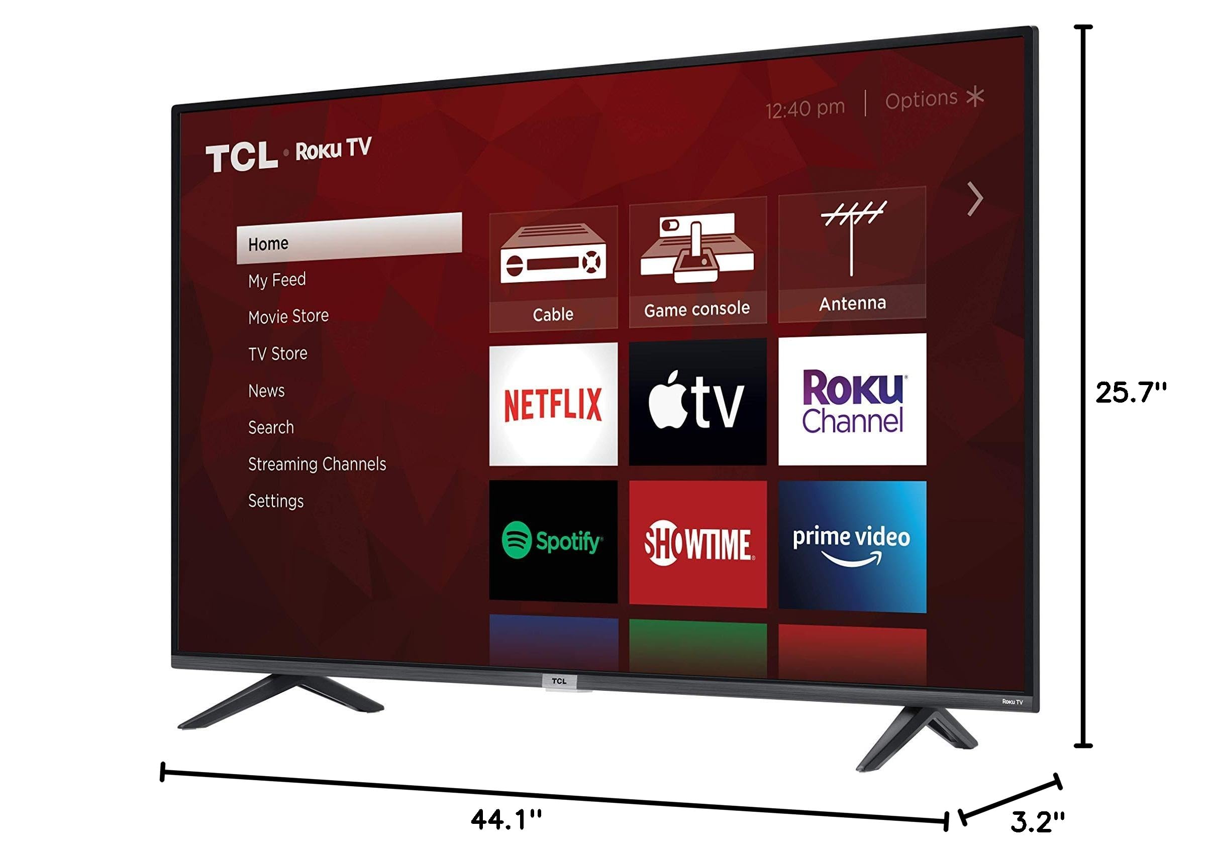 TCL 50S435 / 50S435 / 50S435 50 inch 4-Series 4K Ultra HD HDR LED Smart TV (Renewed)