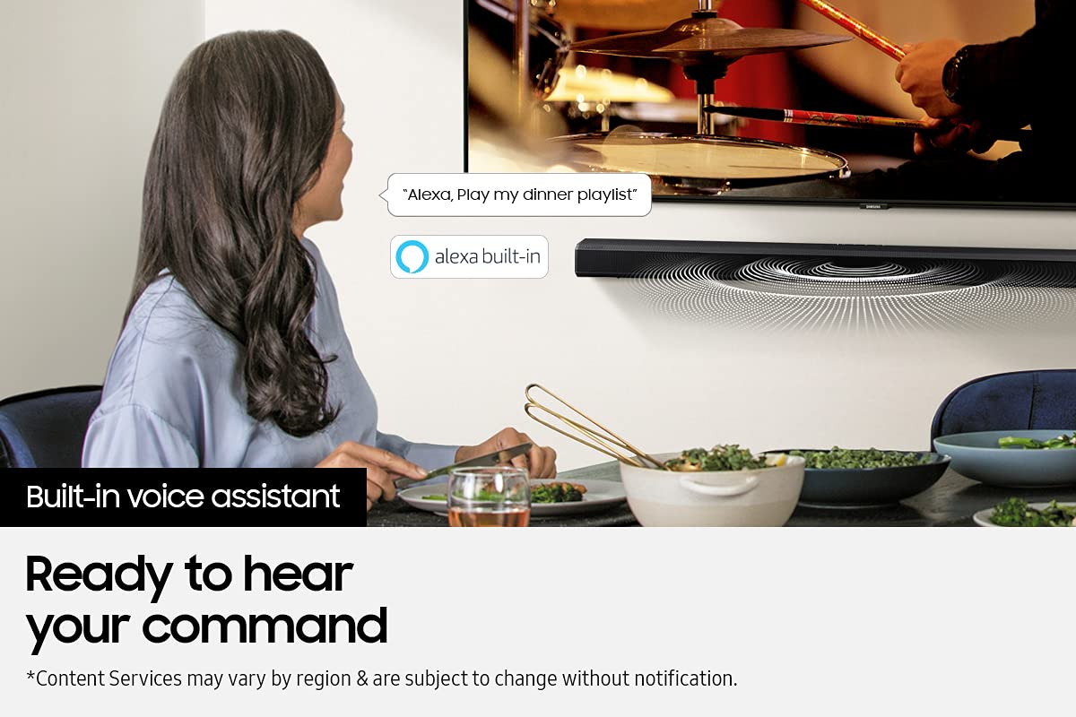SAMSUNG 5.0ch S61A Amazon Exclusive S Series Soundbar – Acoustic Beam and Alexa Built-in (HW-S61A, 2021 Model)