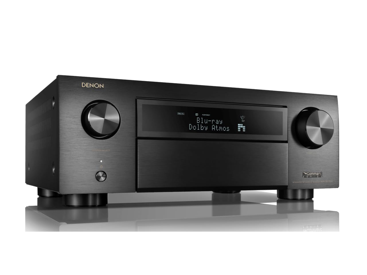 Denon AVR-X6700H 8K Ultra HD 11.2 Channel (140Watt X 11) AV Receiver 2020 Model - 3D Audio & Video with IMAX Enhanced, Built for Gaming, Music Streaming, Alexa + HEOS