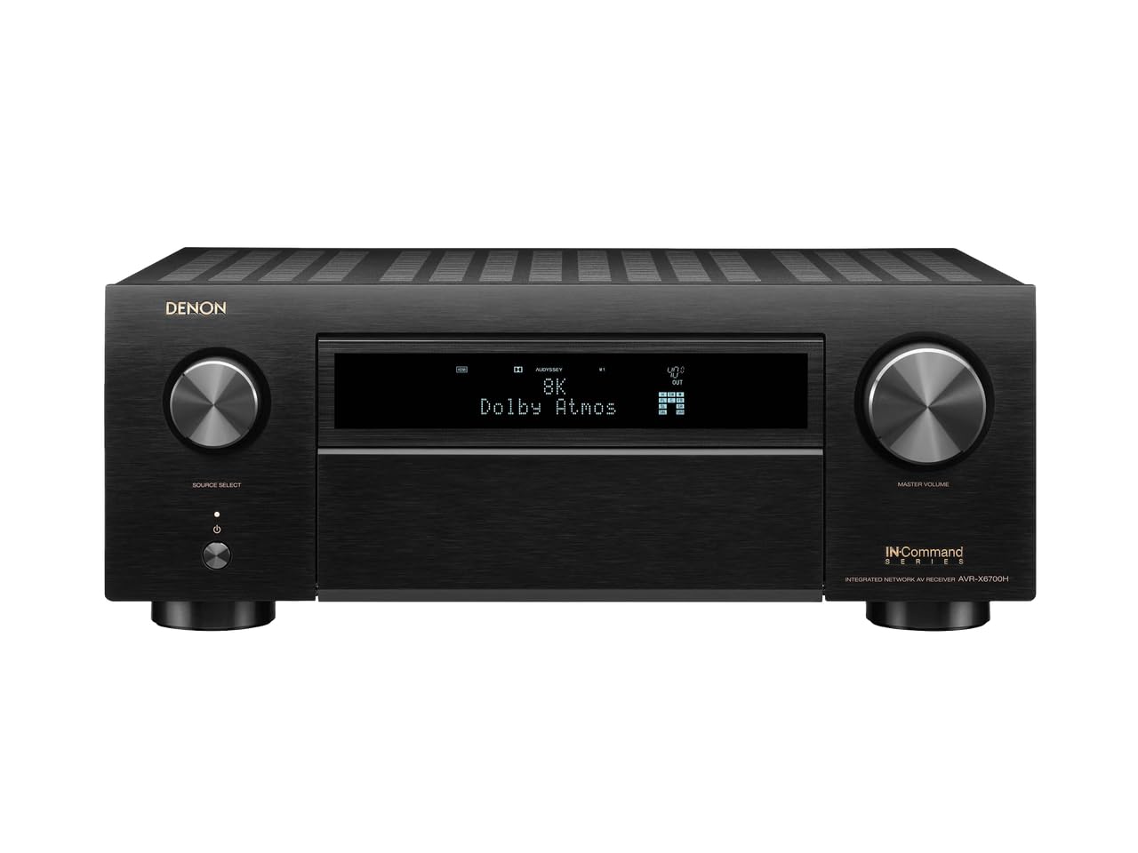 Denon AVR-X6700H 8K Ultra HD 11.2 Channel (140Watt X 11) AV Receiver 2020 Model - 3D Audio & Video with IMAX Enhanced, Built for Gaming, Music Streaming, Alexa + HEOS