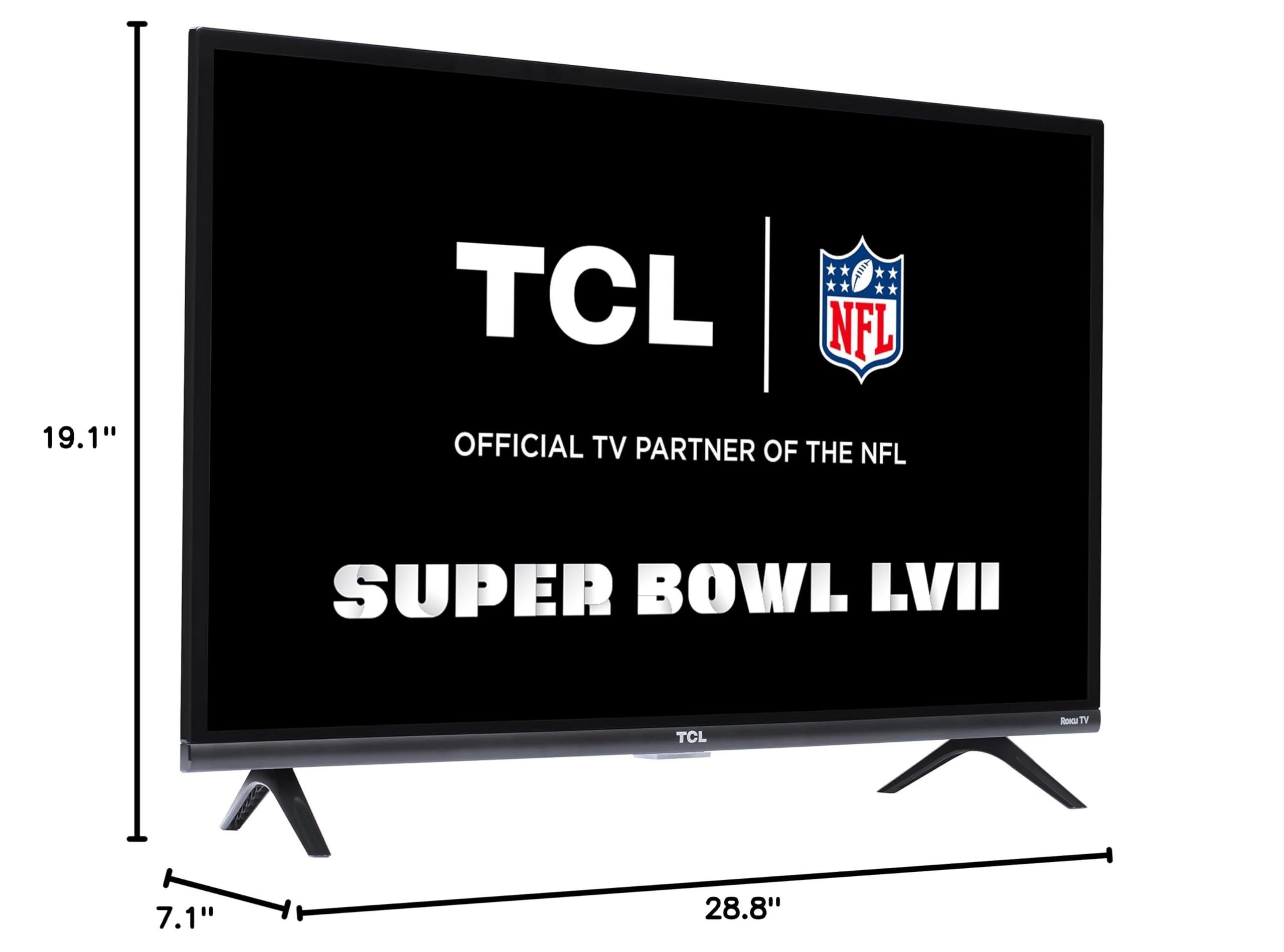 TCL 32-inch 1080p Roku Smart LED TV - 32S327, 2019 Model