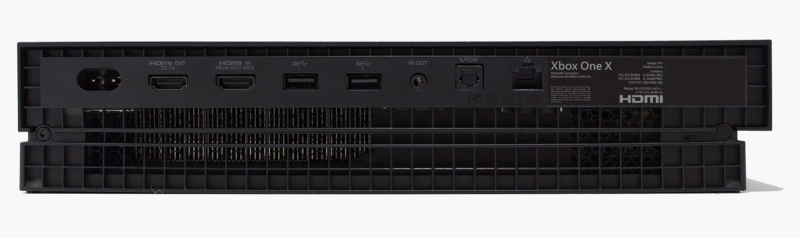 Microsoft Xbox One X 1TB Black (Console Only) (Renewed)