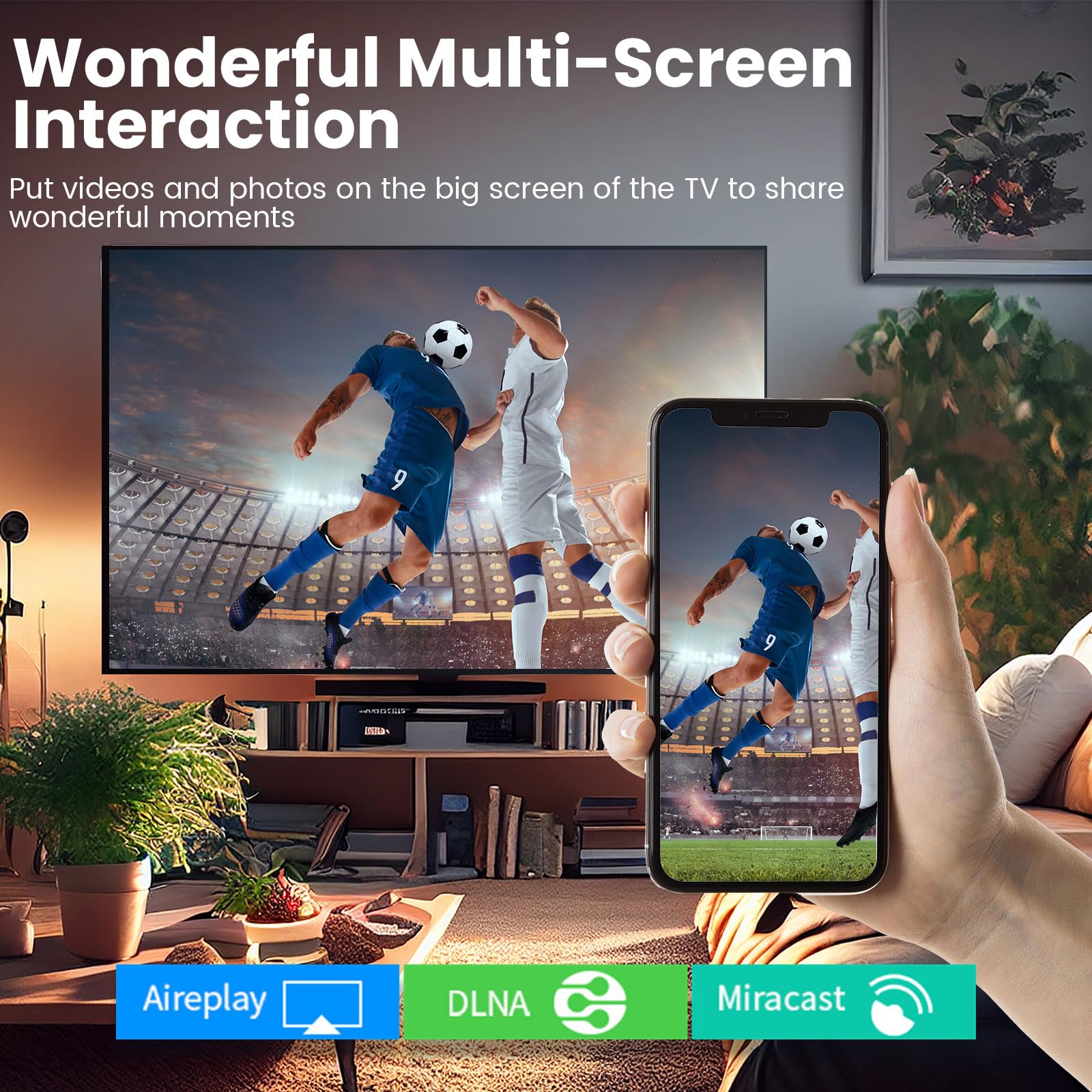 Android TV Box 11.0 4GB 64GB Smart TV Box Android Box RK3318 USB 3.0 Ultra HD 1080P 4K HDR WiFi 2.4GHz 5.8GHz BT 4.1 Set Top Box with Mini Wireless Backlit Keyboard