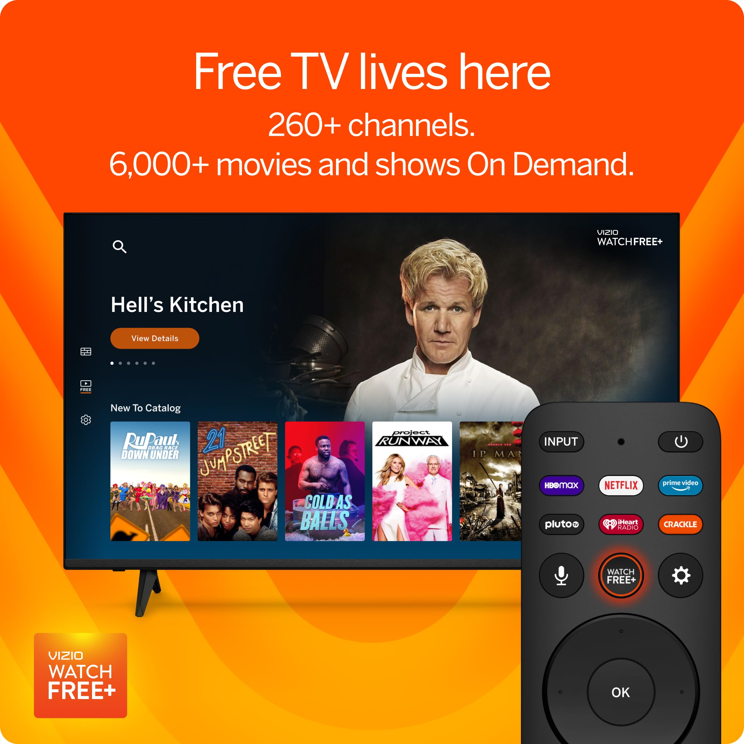 VIZIO 65-Inch V-Series 4K UHD LED Smart TV with Voice Remote, Dolby Vision, HDR10+, Alexa Compatibility, V655-J09, 2022 Model