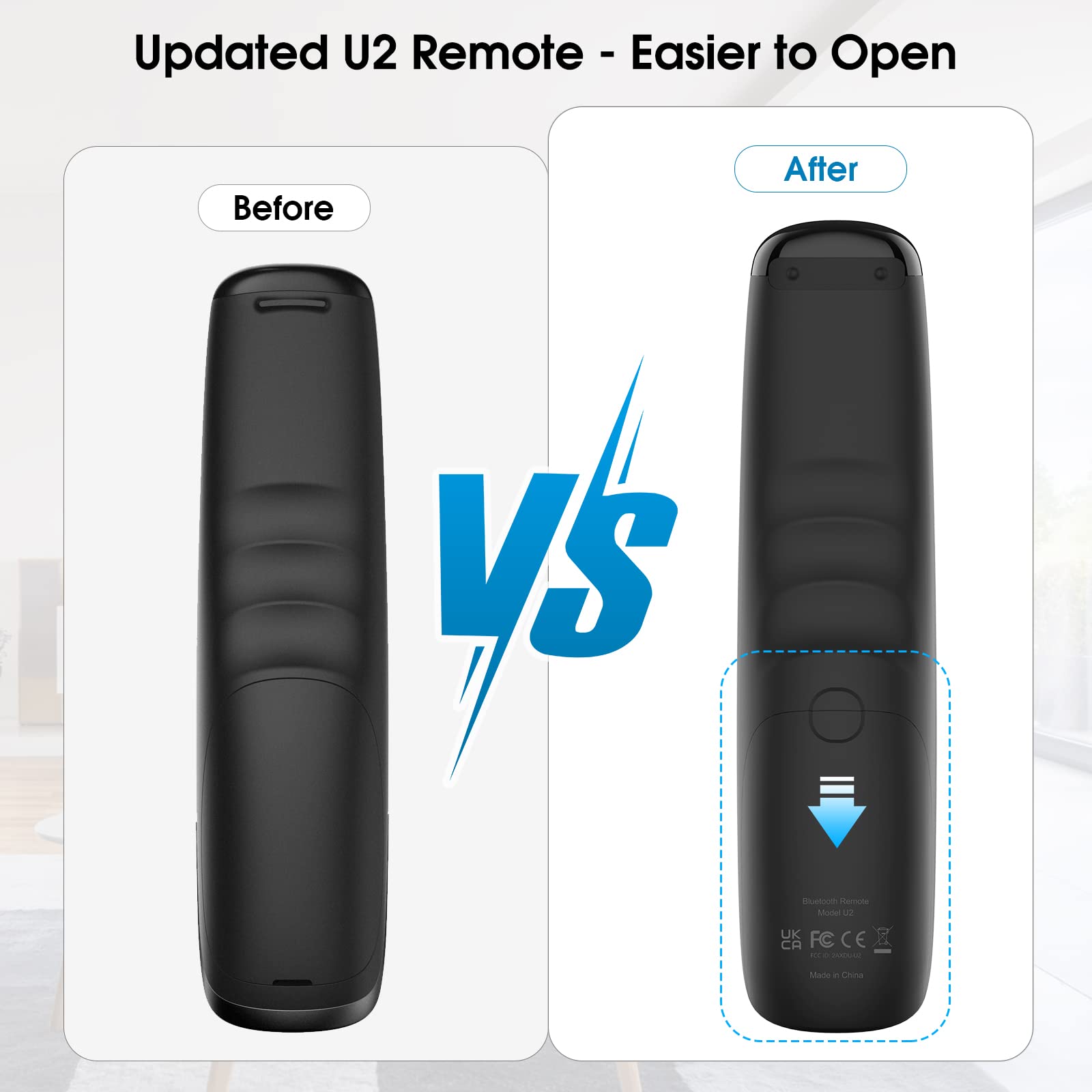 U1 Universal Remote with Mobile APP, Sofabaton All-in-One Universal Remote Control (for up to 15 Blutooth&IR Devices), Super Easy Set-Up with TV/DVD/Roku/Nvidia Shield Blu-ray Streaming Players etc