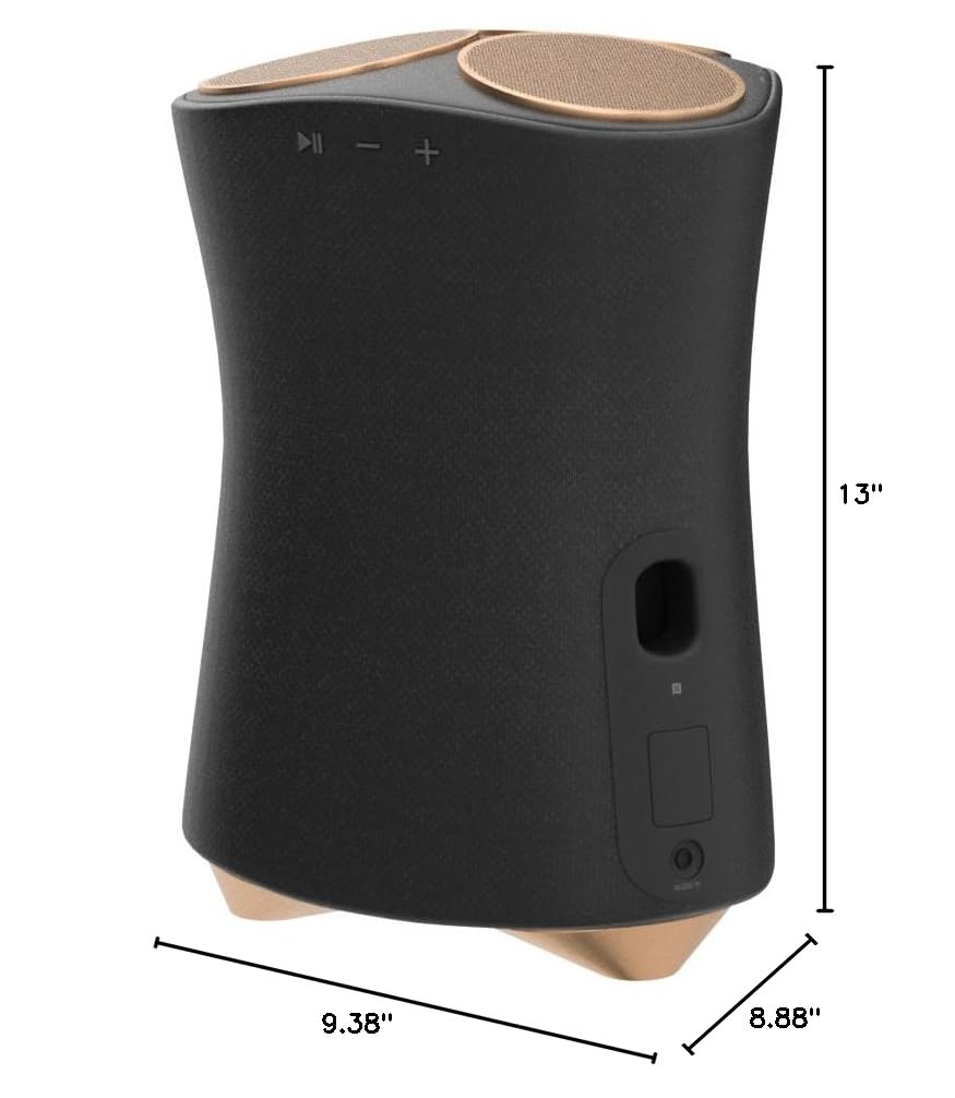 Sony SRS-RA5000 360 Reality Audio Premium Wi-Fi / Bluetooth Wireless Speaker, Works with Alexa and Google Assistant, Black