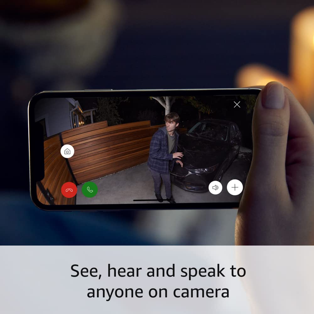 Introducing Ring Spotlight Cam Plus, Battery | Two-Way Talk, Color Night Vision, and Security Siren (2022 release) - White