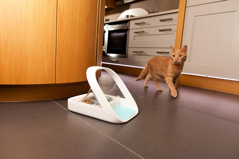 SureFlap Sure Petcare SureFeed - Microchip Pet Feeder - Automatic Pet Feeder Makes Meal Times Stress-Free, MPF001