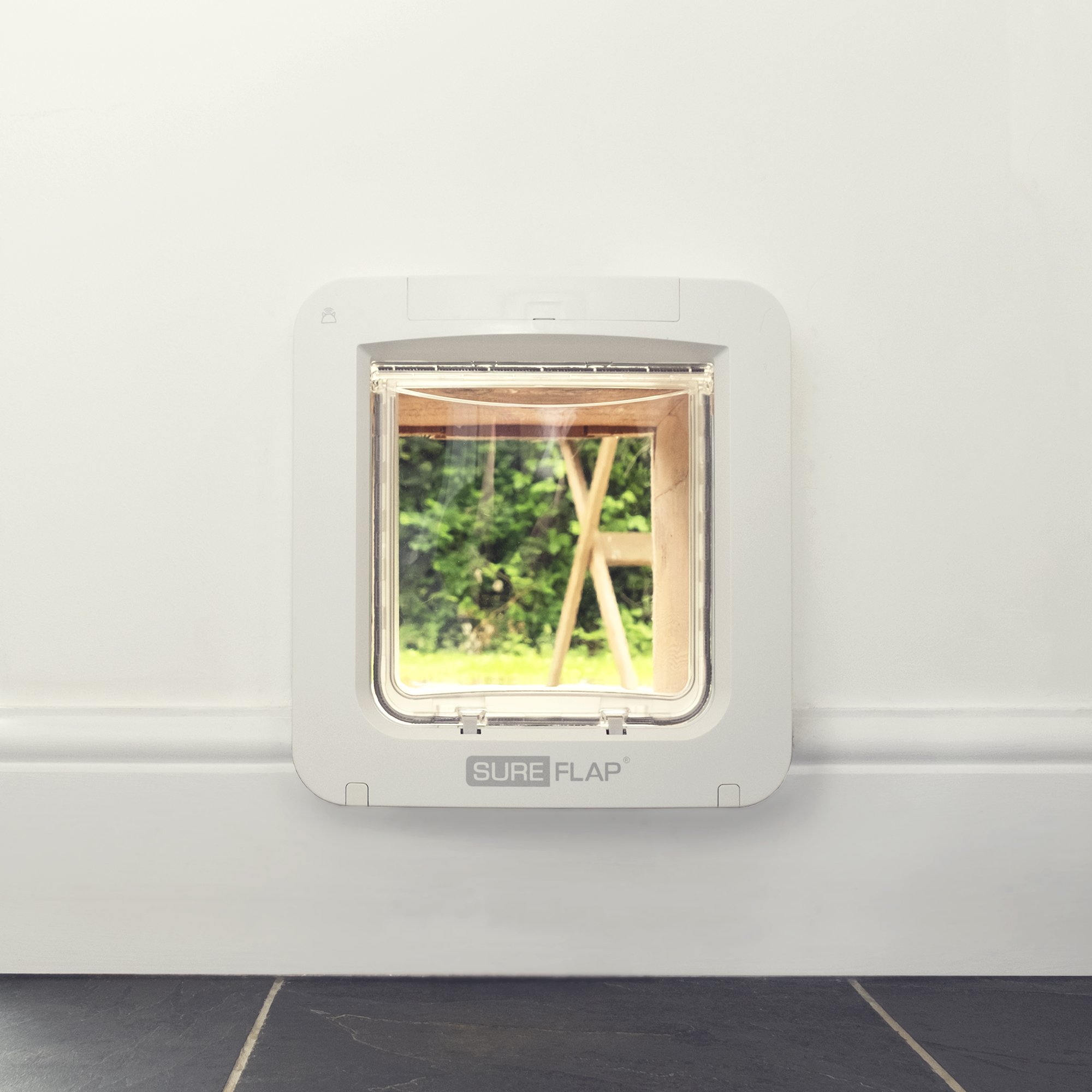 SureFlap Microchip Pet Door Connect Without Hub - Flap Opening is 6 3/4 inches by 7 inches