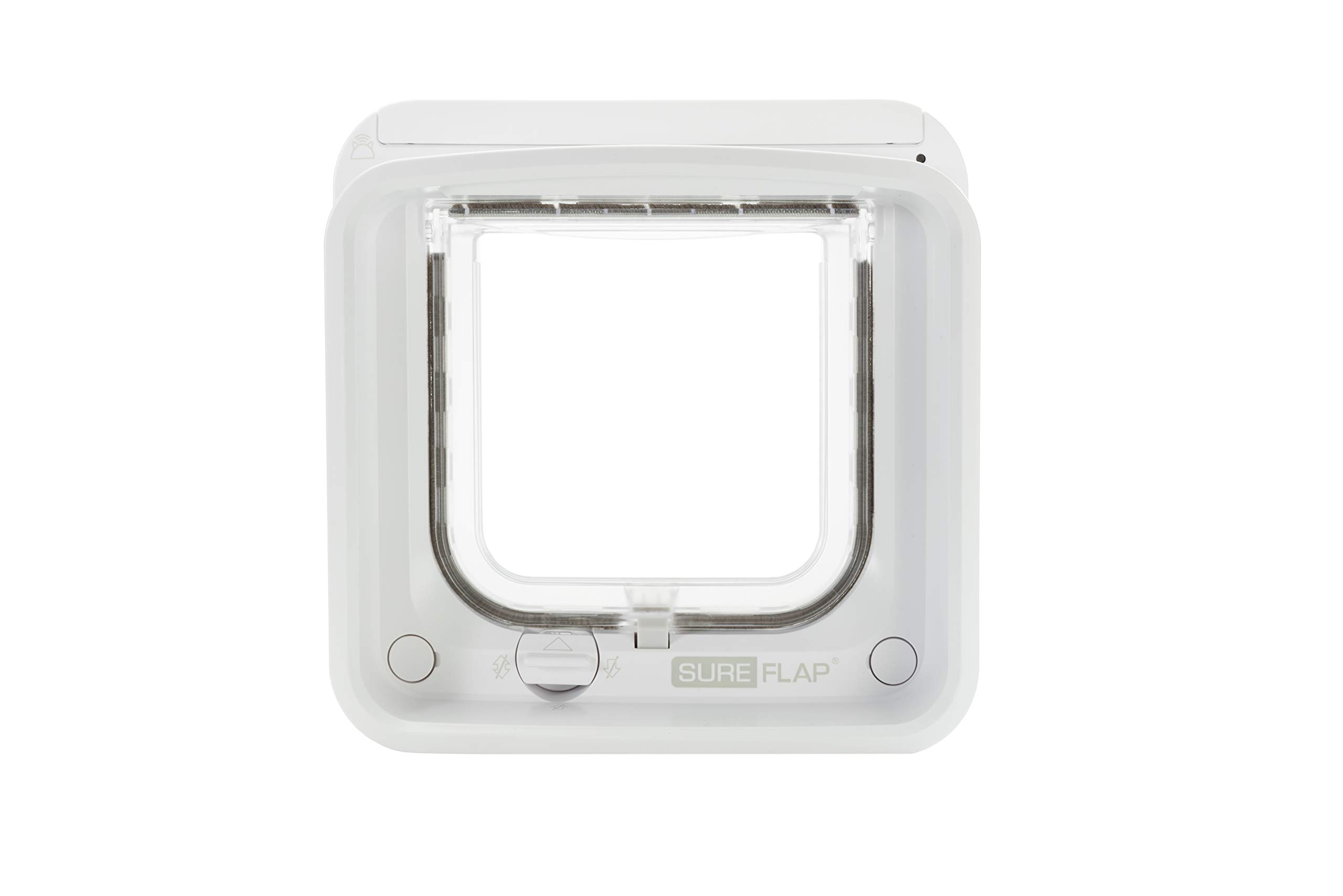 SureFlap Microchip Cat Door Connect, 5.13" L X 5.63" W X 4.75" H, Small, White