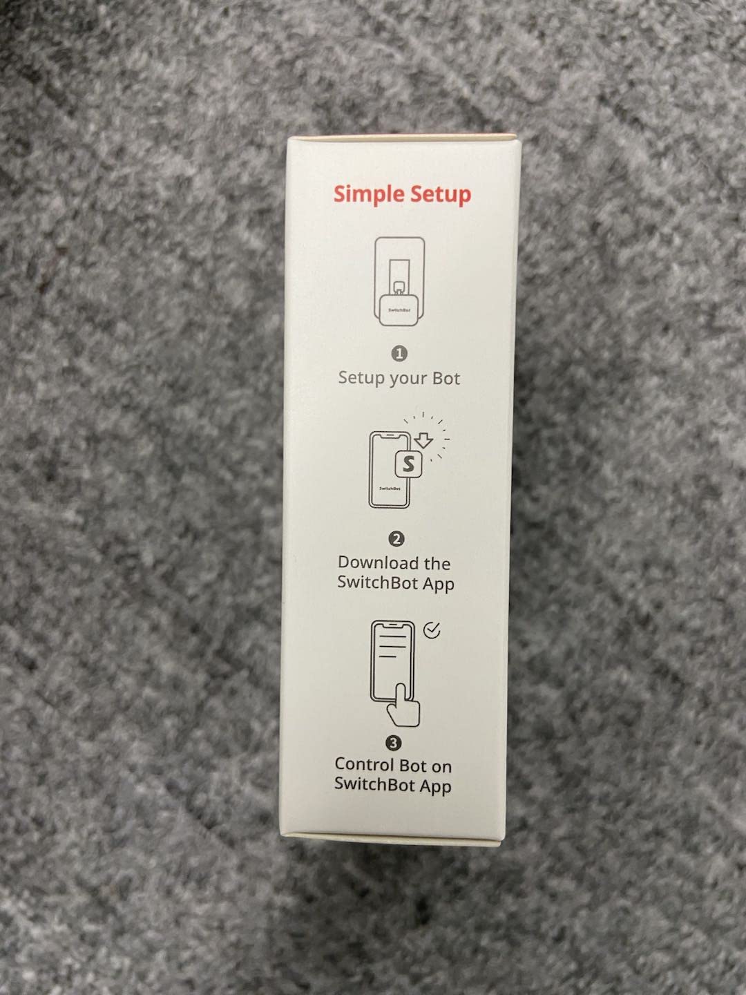 SwitchBot Smart Switch Button Pusher - No Wiring, Bluetooth App or Timer Control, Add SwitchBot Hub Mini to Make it Compatible with Alexa, Google Home, IFTTT (white)