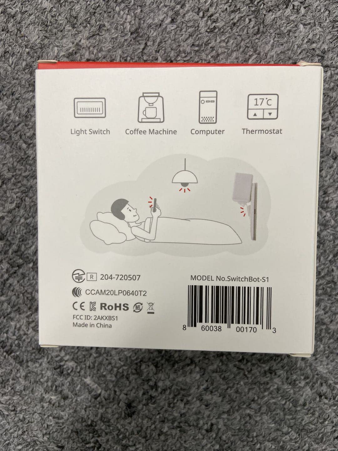 SwitchBot Smart Switch Button Pusher - No Wiring, Bluetooth App or Timer Control, Add SwitchBot Hub Mini to Make it Compatible with Alexa, Google Home, IFTTT (white)