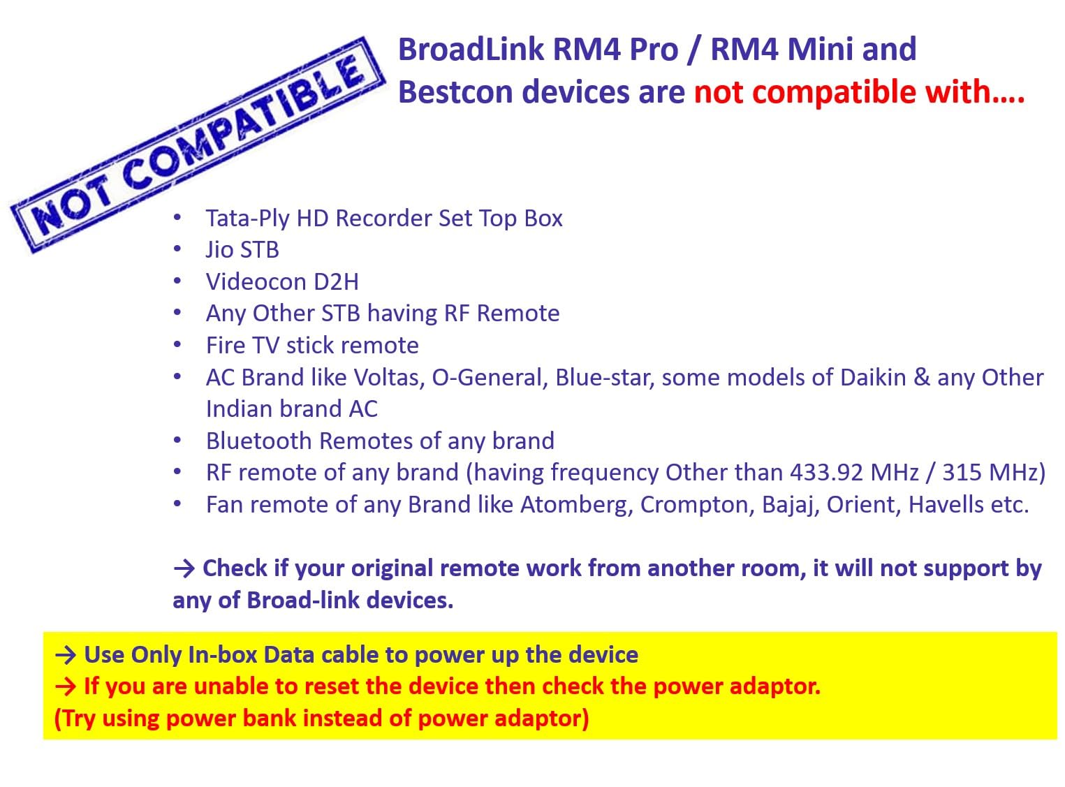 Broadlink RM4 Mini Smart Remote - IR Blaster Hub for Smart Home Automation, Infrared TV Air Conditioner Remote Replacement Compatible with Alexa, Google Assistant, IFTTT