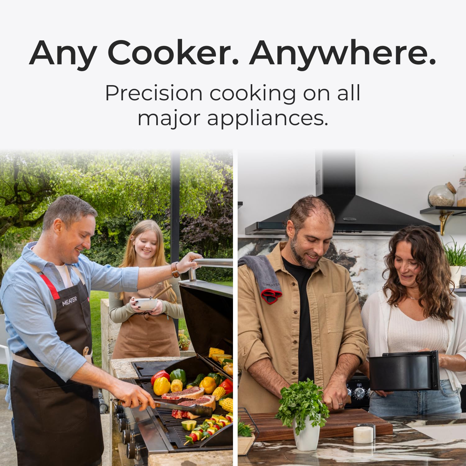 MEATER Plus | Smart Meat Thermometer with Bluetooth | 165ft Wireless Range | for The Oven, Grill, Kitchen, BBQ, Smoker, Rotisserie