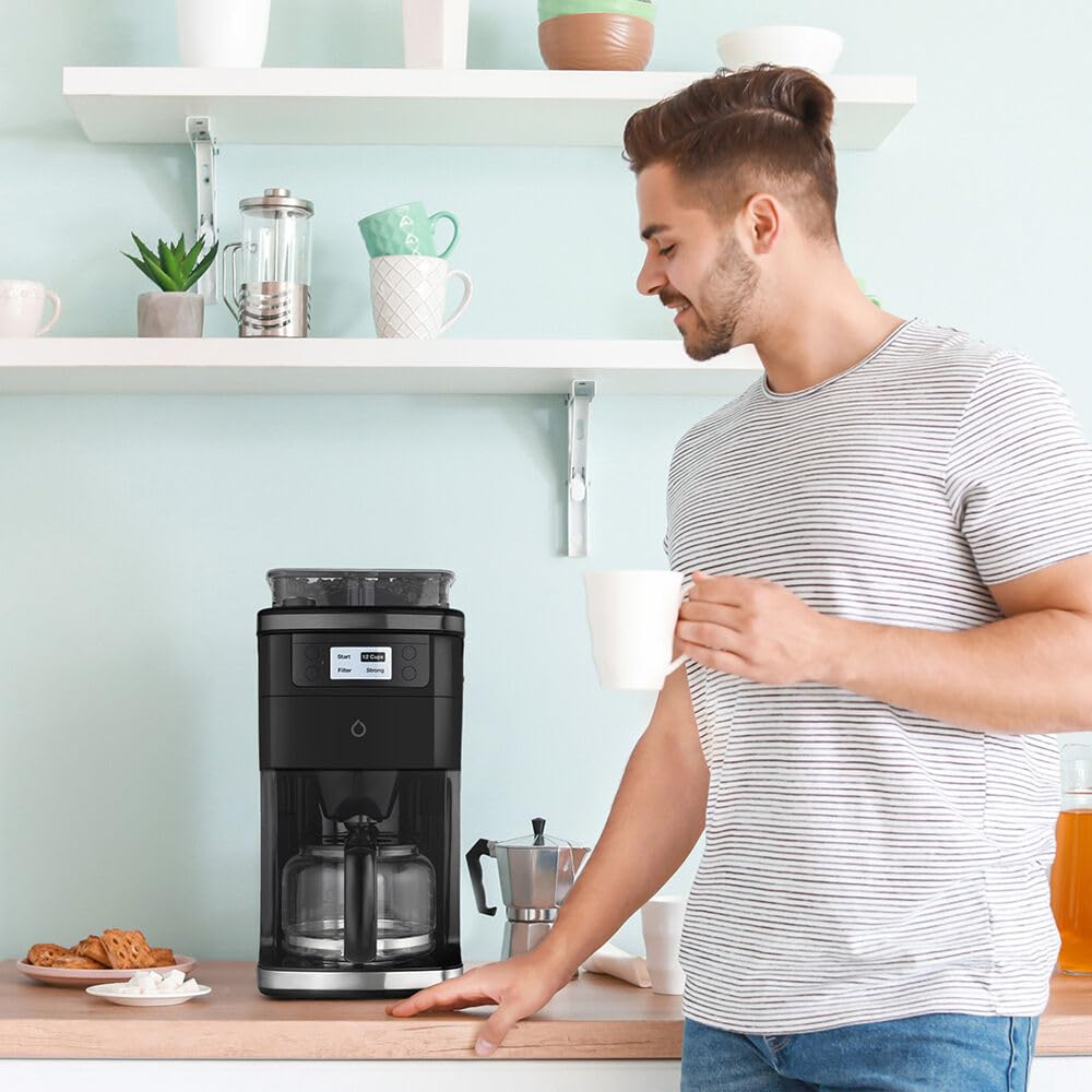 Smarter SMC01 iCoffee Remote Brew App, 1.5 L, Black