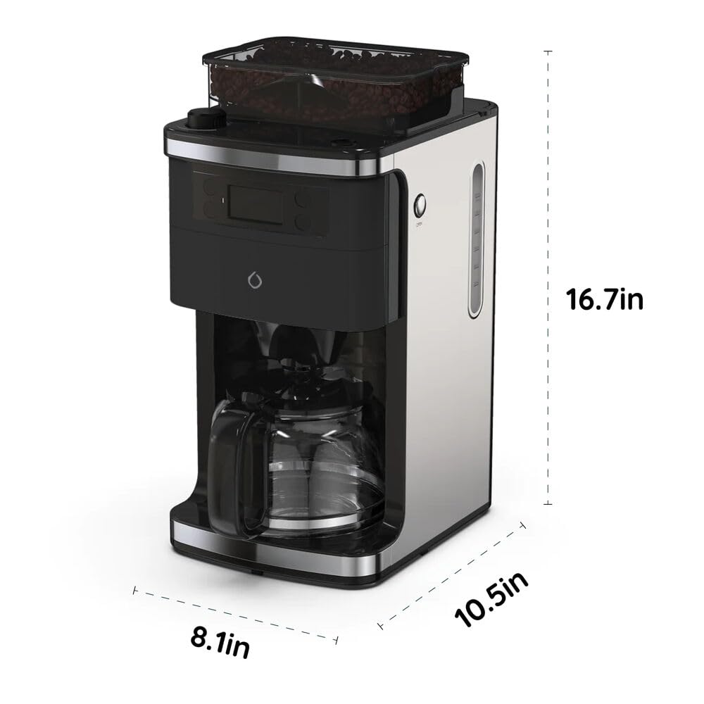 Smarter SMC01 iCoffee Remote Brew App, 1.5 L, Black
