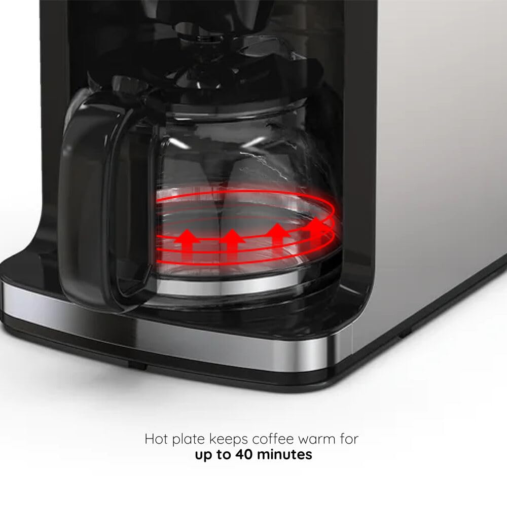 Smarter SMC01 iCoffee Remote Brew App, 1.5 L, Black