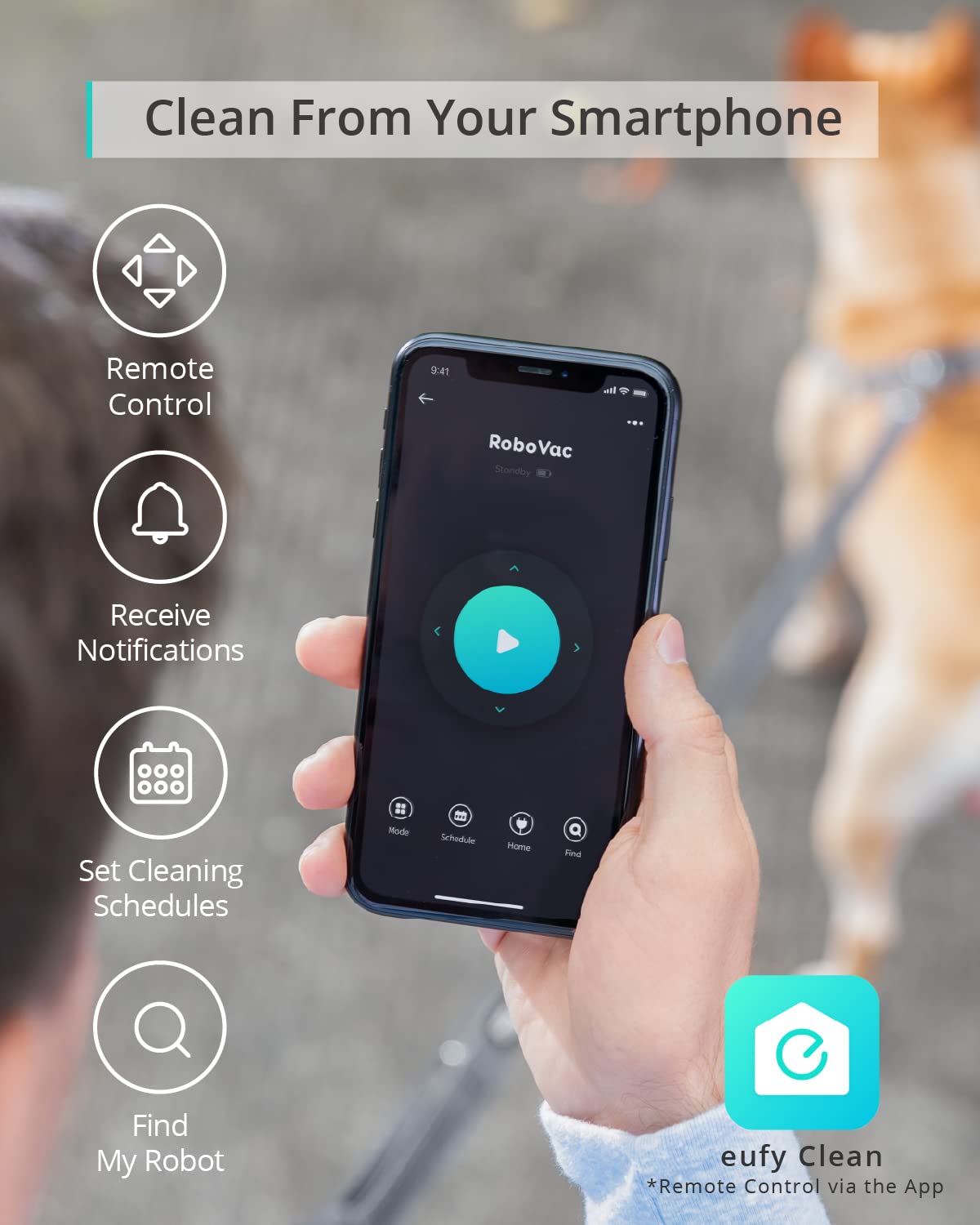 eufy by Anker, BoostIQ RoboVac 15C MAX, Wi-Fi Connected Robot Vacuum Cleaner, Super-Thin, 2000Pa Suction, Quiet, Self-Charging Robotic Vacuum Cleaner, Cleans Hard Floors to Medium-Pile Carpets