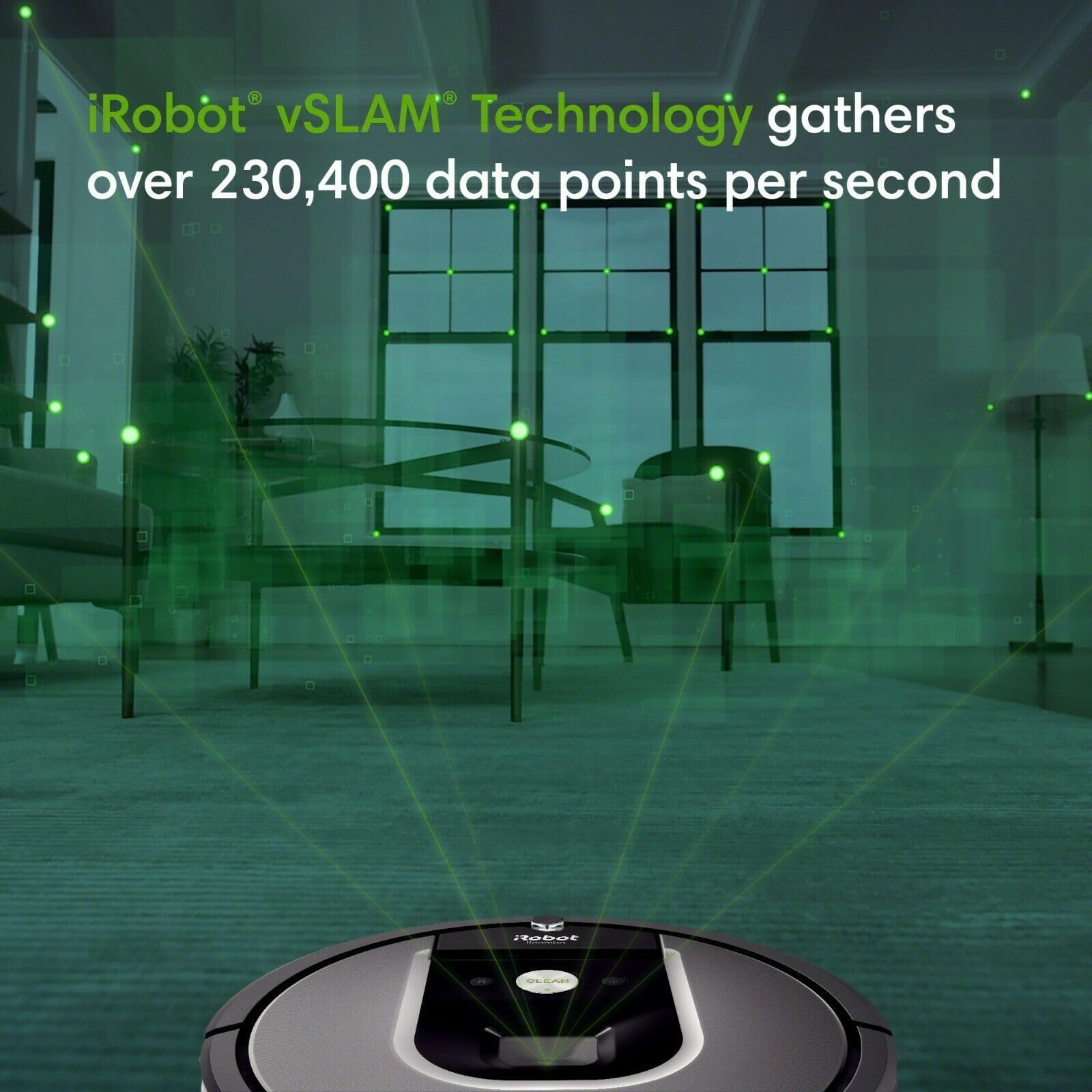 iRobot Roomba 960 Robot Vacuum- Wi-Fi Connected Mapping, Works with Alexa, Ideal for Pet Hair, Carpets, Hard Floors (Renewed)