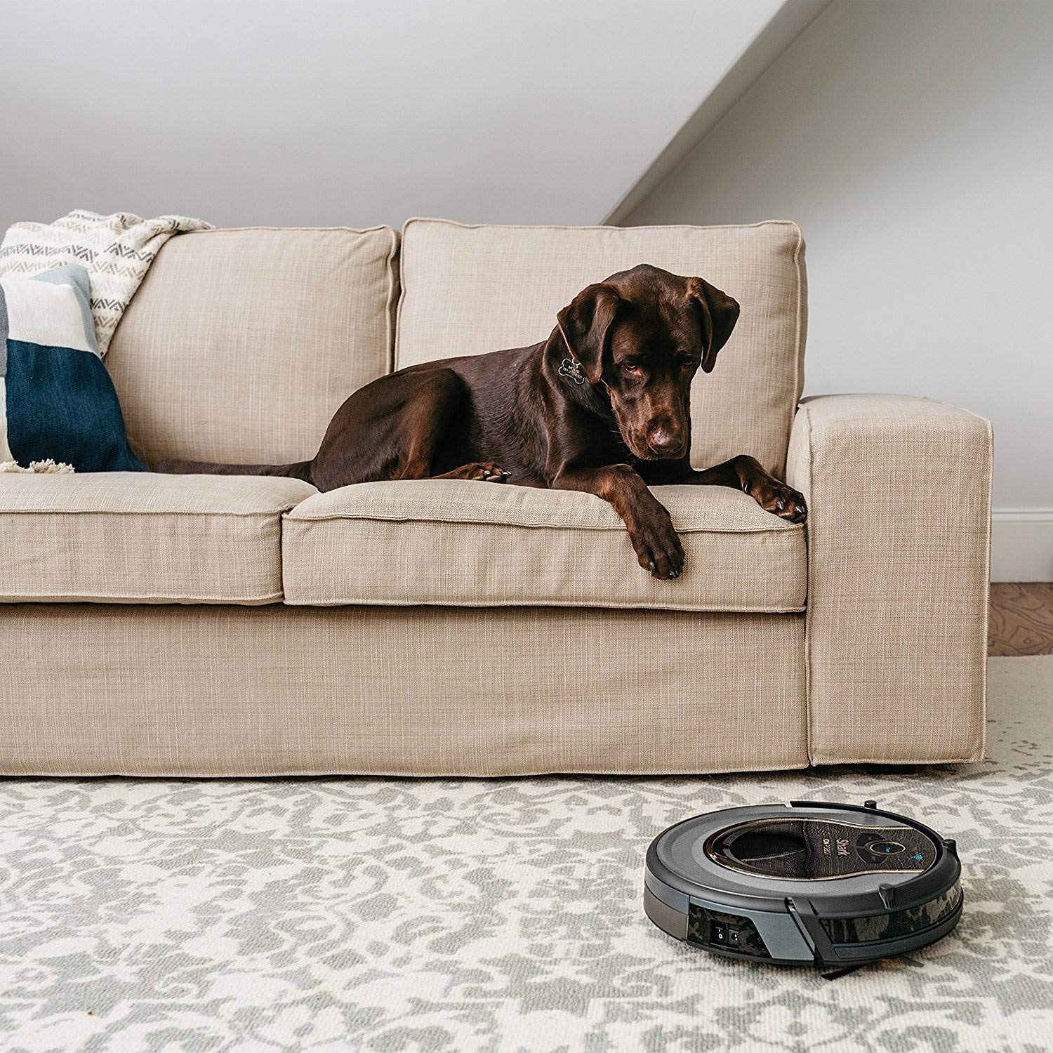 Shark Robotic Vacuum, 0.45 Quarts, Smoke