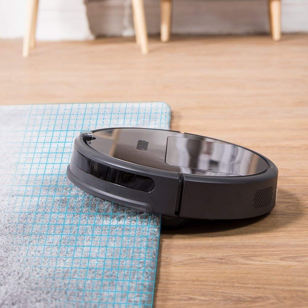 roborock E4 Mop Robot Vacuum with Route Planning, 2000Pa Suction,Optimized Edge Cleaning, Voice and APP Control, Perfect for pet Hair(Renewed)