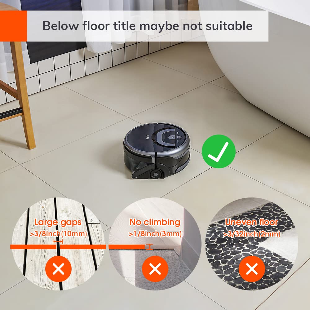 ILIFE Shinebot W400s Mopping Robot, Wet Scrubbing, Floor Washing Robot, XL Water Tank, Zig-Zag Path, Suitable for Hard Floor only.