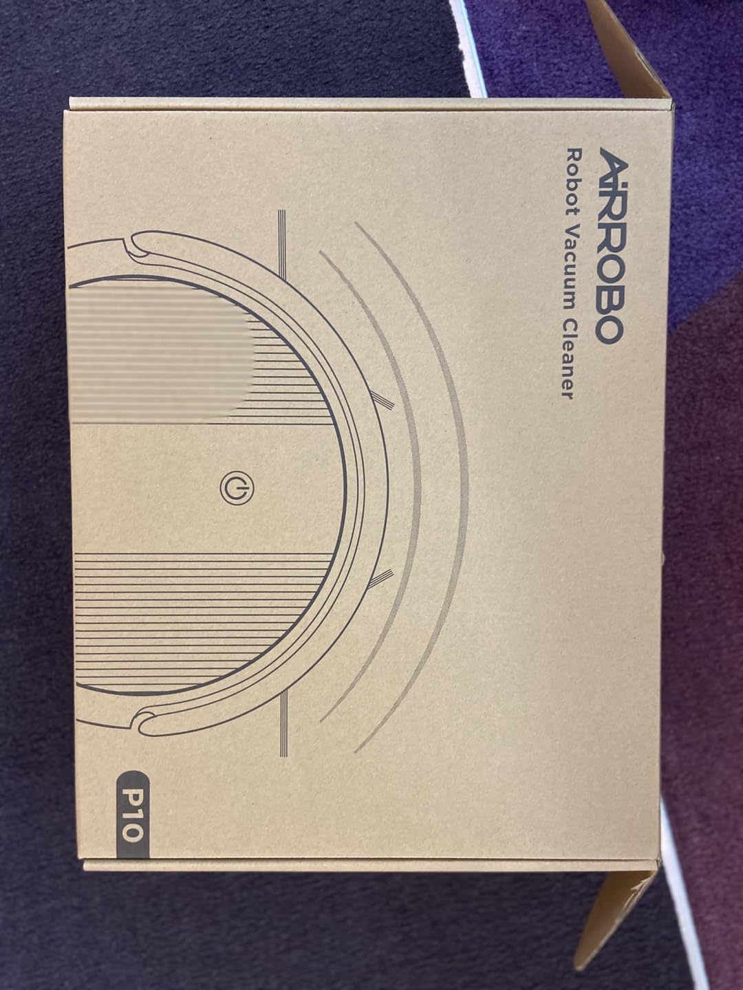 AIRROBO Robot Vacuum Cleaner, 2600Pa Strong Suction Power Robotic Vacuums, WiFi Connected, App Control, Works with Alexa and Google Home, Self Charging, Ideal for Hard Floor, Carpet, Pet Hair, P10
