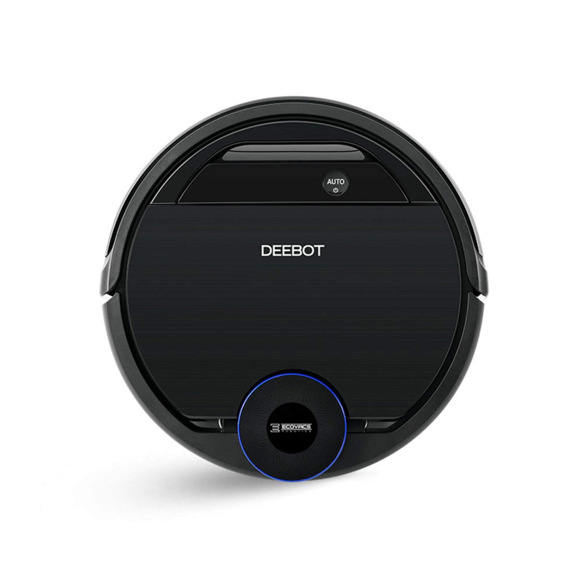 Ecovacs Deebot OZMO 930, Smart Robotic Vacuum, for Carpet, Bare Floors, Pet Hair, with Intelligent Mapping, Ozmo Mopping Technology, Adaptive Floor Sensing Technology, and Compatible with Alexa