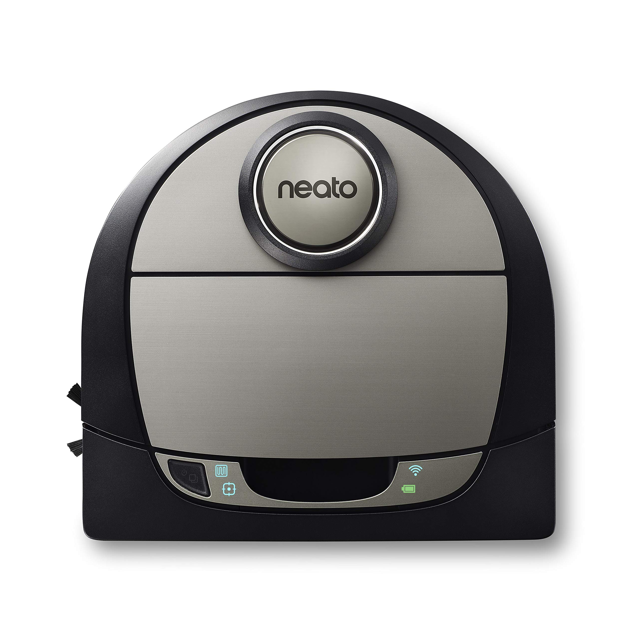 Neato Robotics Botvac D7 Connected Robot Vacuum - Laser Navigation, Wi-Fi Connectivity, Ideal for Corners, Pet Hair, Carpets & Hard Floors