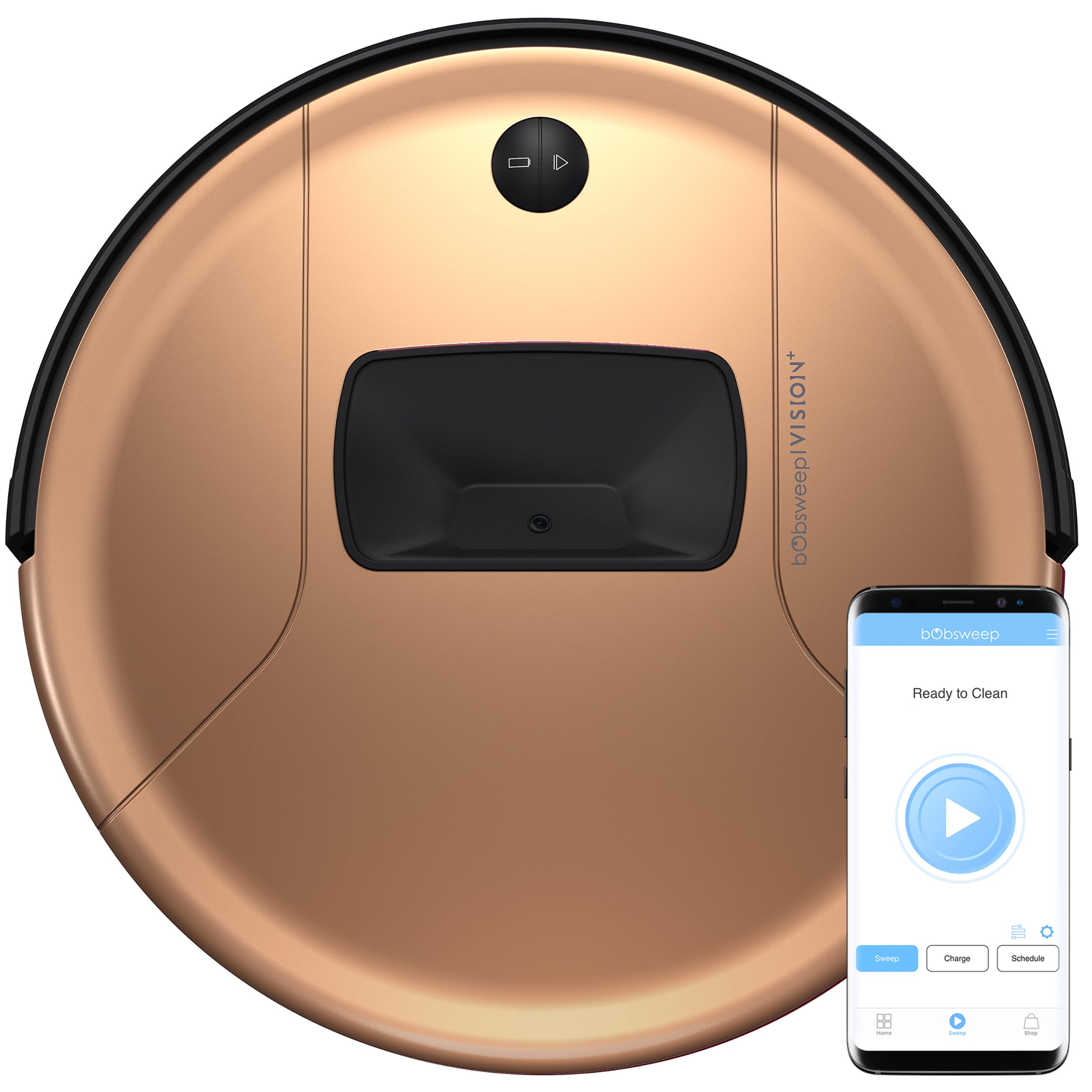 bObsweep PetHair Vision Robot Vacuum Cleaner