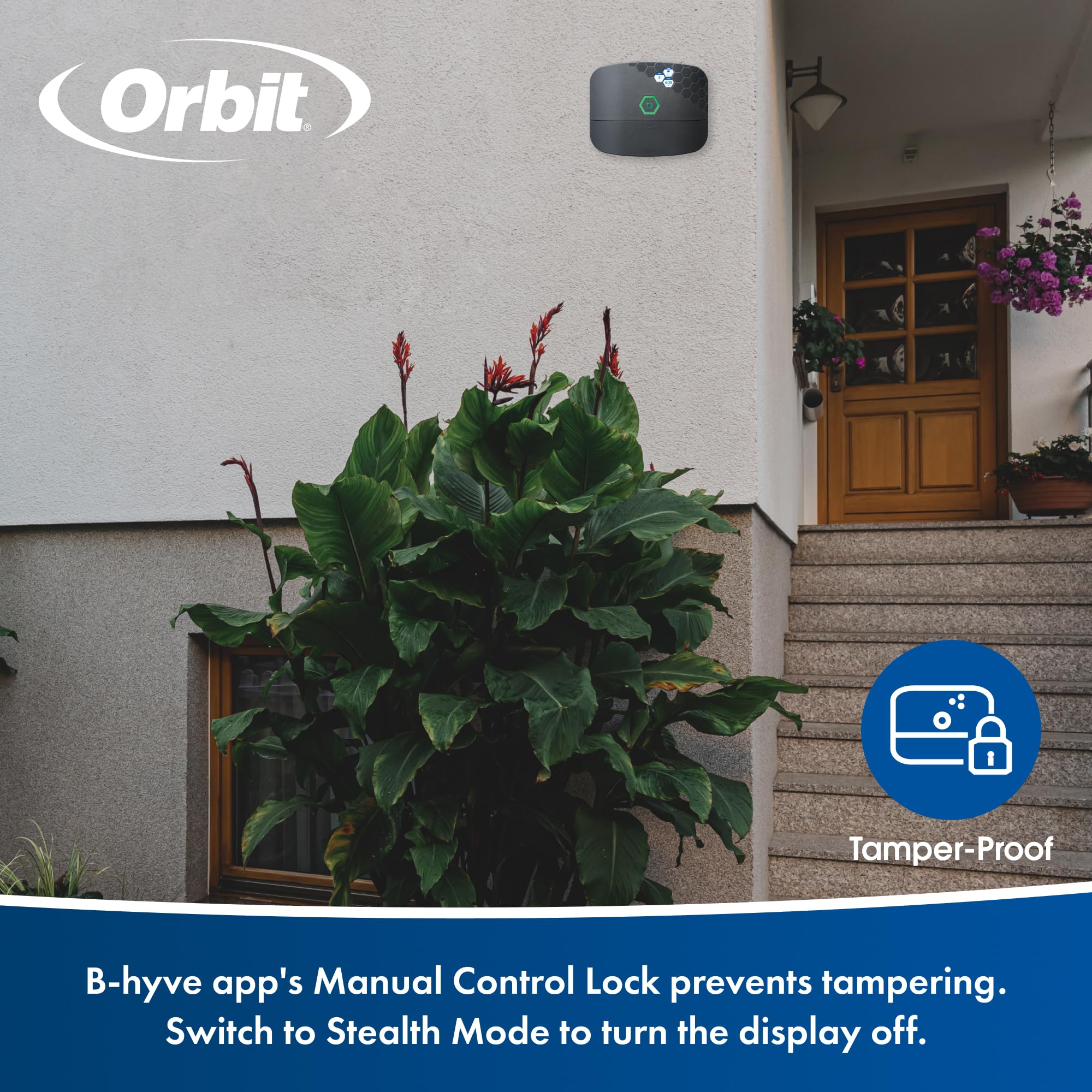 Orbit 57985 B-hyve XR Smart 8-Zone Indoor/Outdoor Sprinkler Controller, Compatible with Alexa