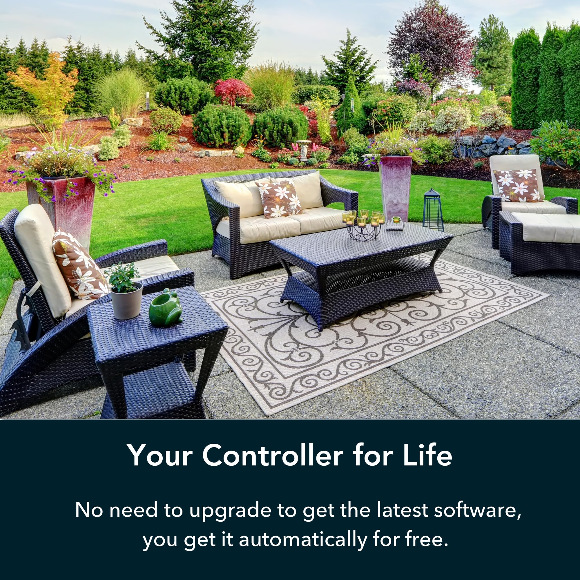 Rachio 3 Smart Bundle: Includes Rachio 3rd Generation-8 Zone Smart Sprinkler Controller (Alexa Compatible w/ Hyperlocal Weather Intelligence Plus & Rain Skip) & Rachio Weatherproof Outdoor Enclosure