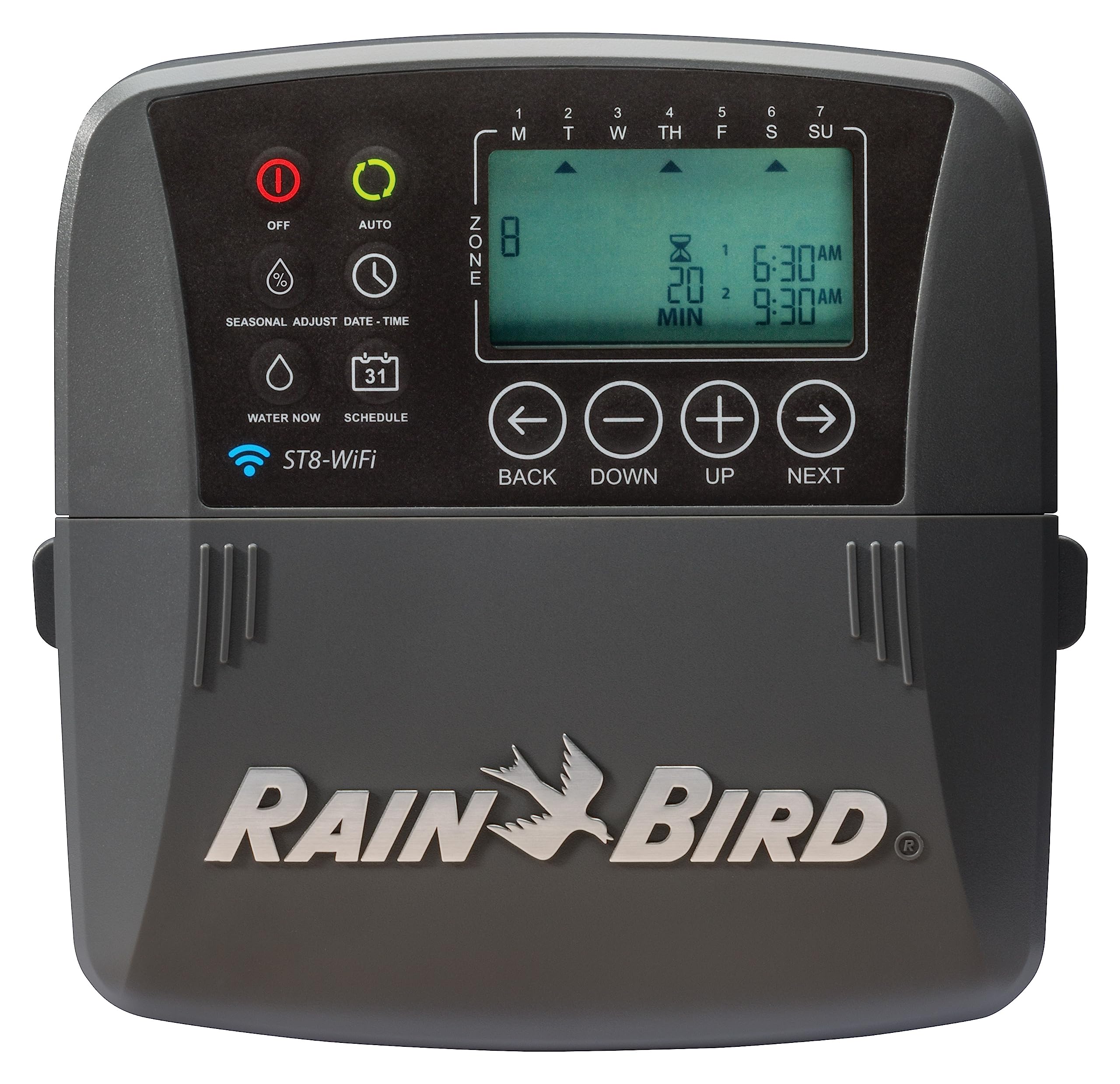 Rain Bird ST8I-2.0 Smart Indoor WiFi Irrigation Timer, 8-Station, Compatible with Alexa (Discontinued by Manufacturer)