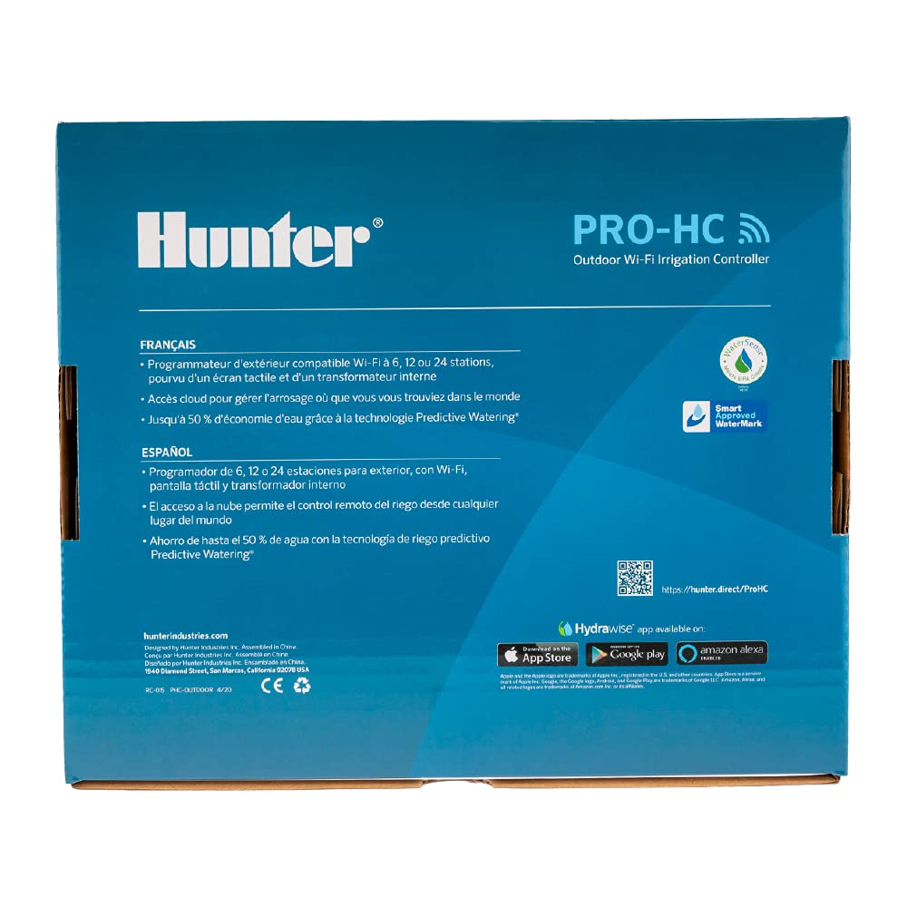 Hydrawise Pro-HC 24-Station Outdoor Wi-Fi Irrigation Controller