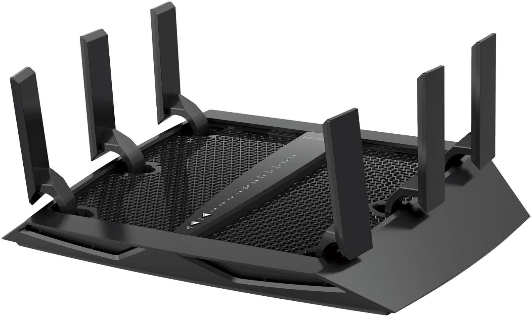 NETGEAR Nighthawk X6 Smart Wi-Fi Router (R8000) - AC3200 Tri-band Wireless Speed (Up to 3200 Mbps) | Up to 3500 Sq Ft Coverage & 50 Devices | 4 x 1G Ethernet and 2 USB ports | Armor Security