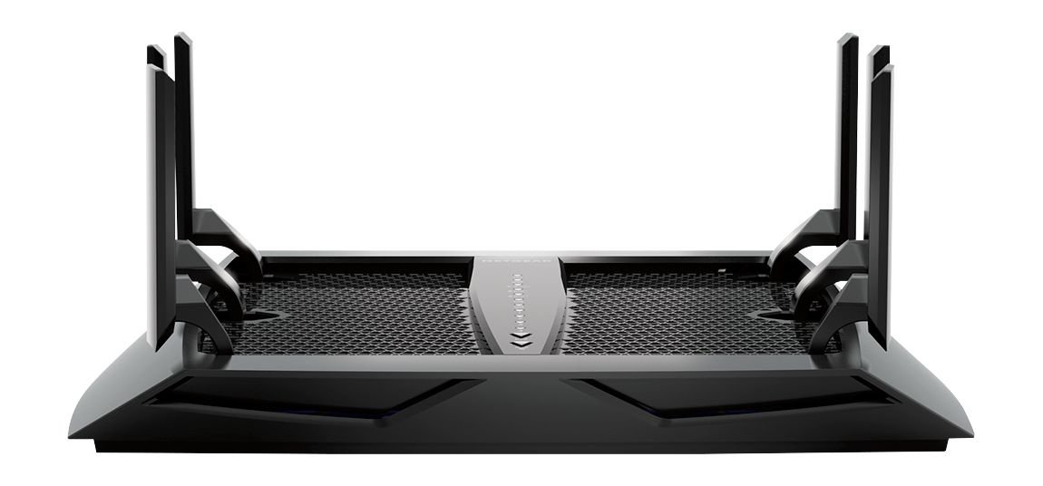 NETGEAR Nighthawk X6 Smart Wi-Fi Router (R8000) - AC3200 Tri-band Wireless Speed (Up to 3200 Mbps) | Up to 3500 Sq Ft Coverage & 50 Devices | 4 x 1G Ethernet and 2 USB ports | Armor Security